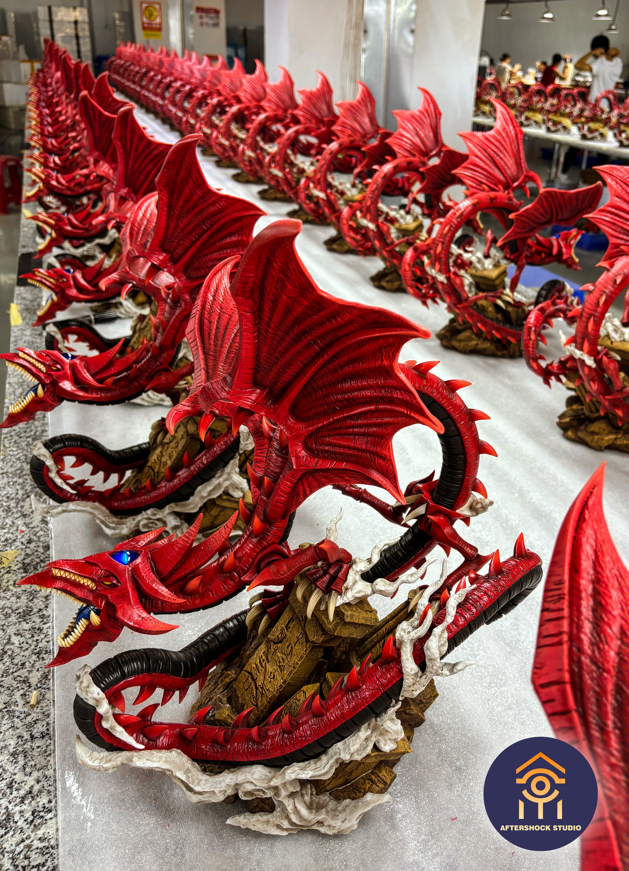 AFTERSHOCK STUDIO – YU-GI-OH!: THREE EGYPTIAN GOD CARDS SERIES, SLIFER ...