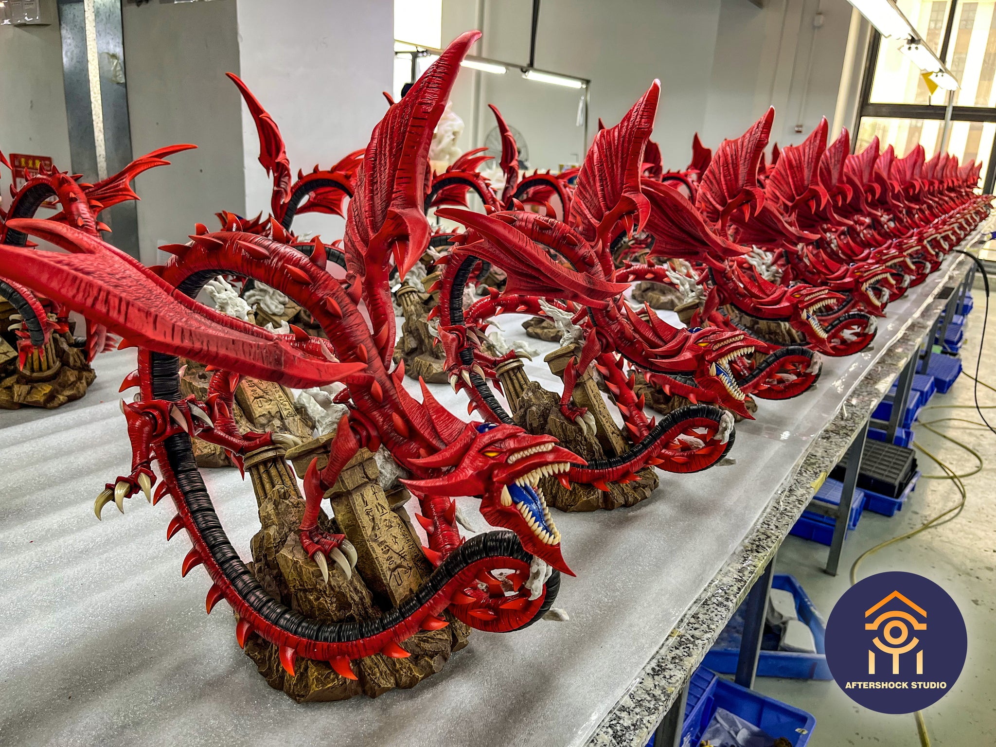 AFTERSHOCK STUDIO – YU-GI-OH!: THREE EGYPTIAN GOD CARDS SERIES, SLIFER ...