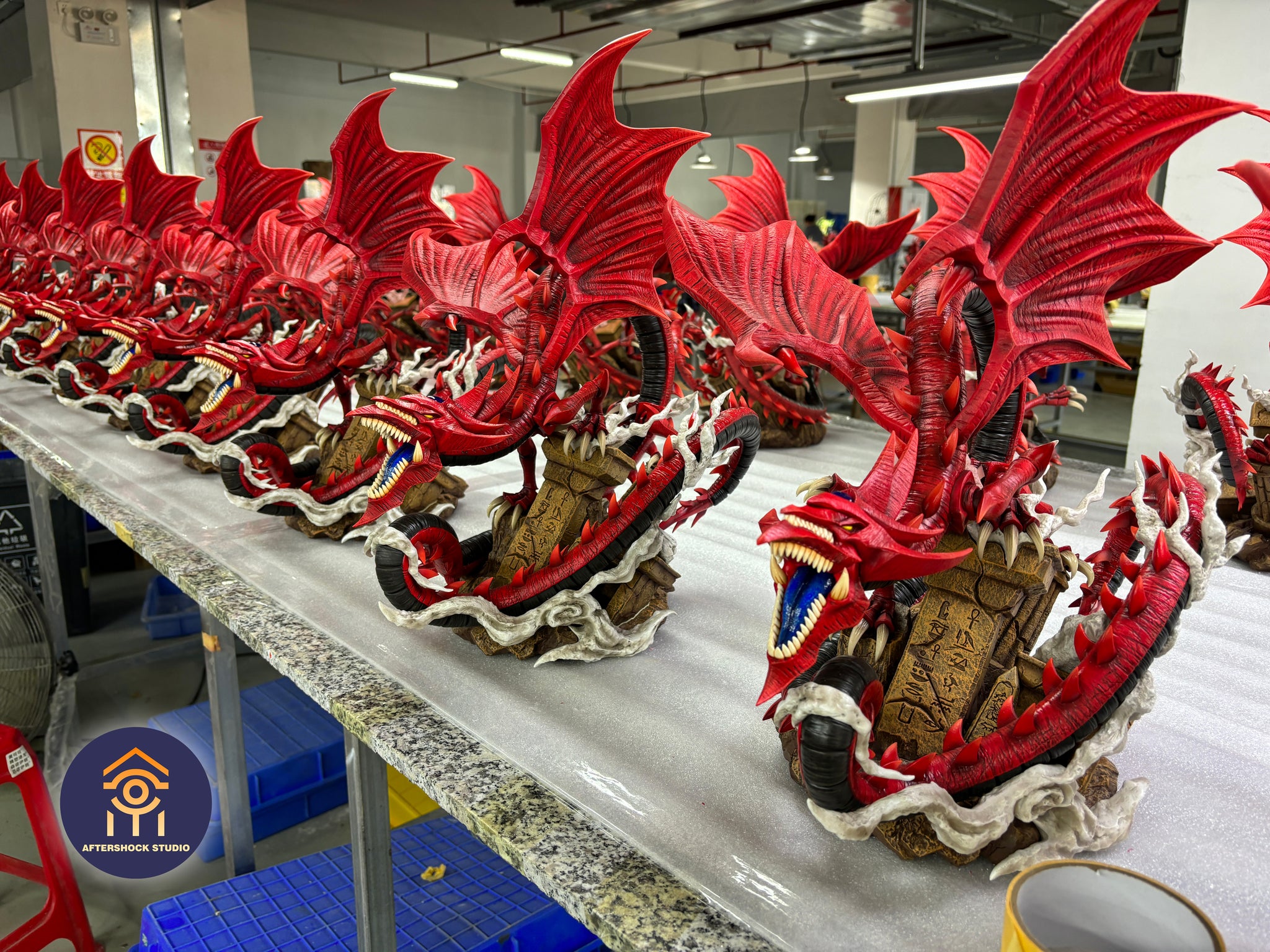 AFTERSHOCK STUDIO – YU-GI-OH!: THREE EGYPTIAN GOD CARDS SERIES, SLIFER ...