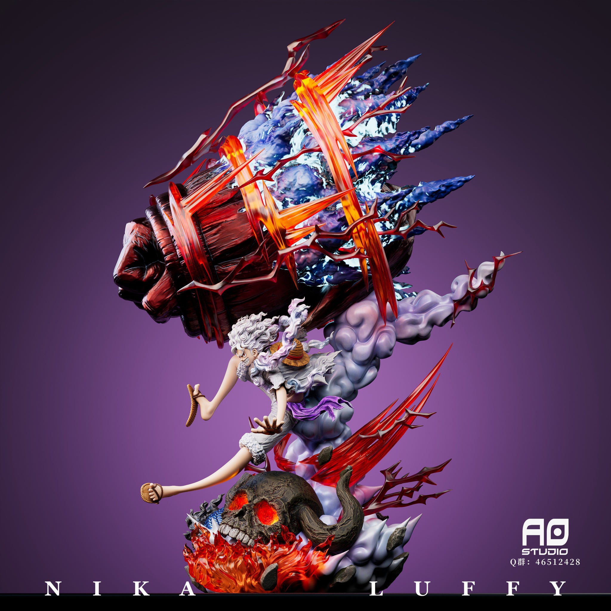 AO STUDIO – ONE PIECE: NIKA LUFFY [IN STOCK] – FF COLLECTIBLES