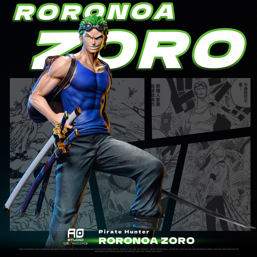 AO STUDIO – ONE PIECE: ZORO SERIES 2. SKYPIEA ARC RORONOA ZORO [IN STO ...
