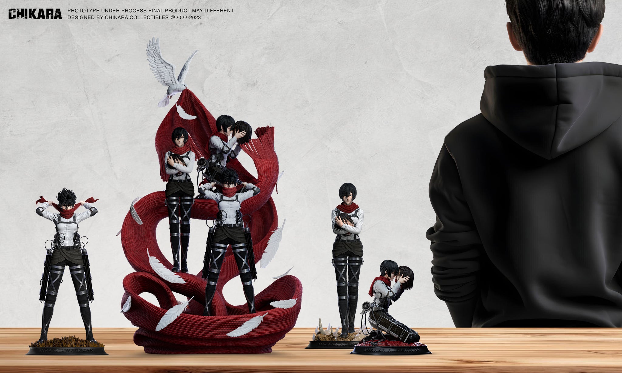 CHIKARA STUDIO – ATTACK ON TITAN: GOODBYE EREN MIKASA ACKERMAN [IN STO ...