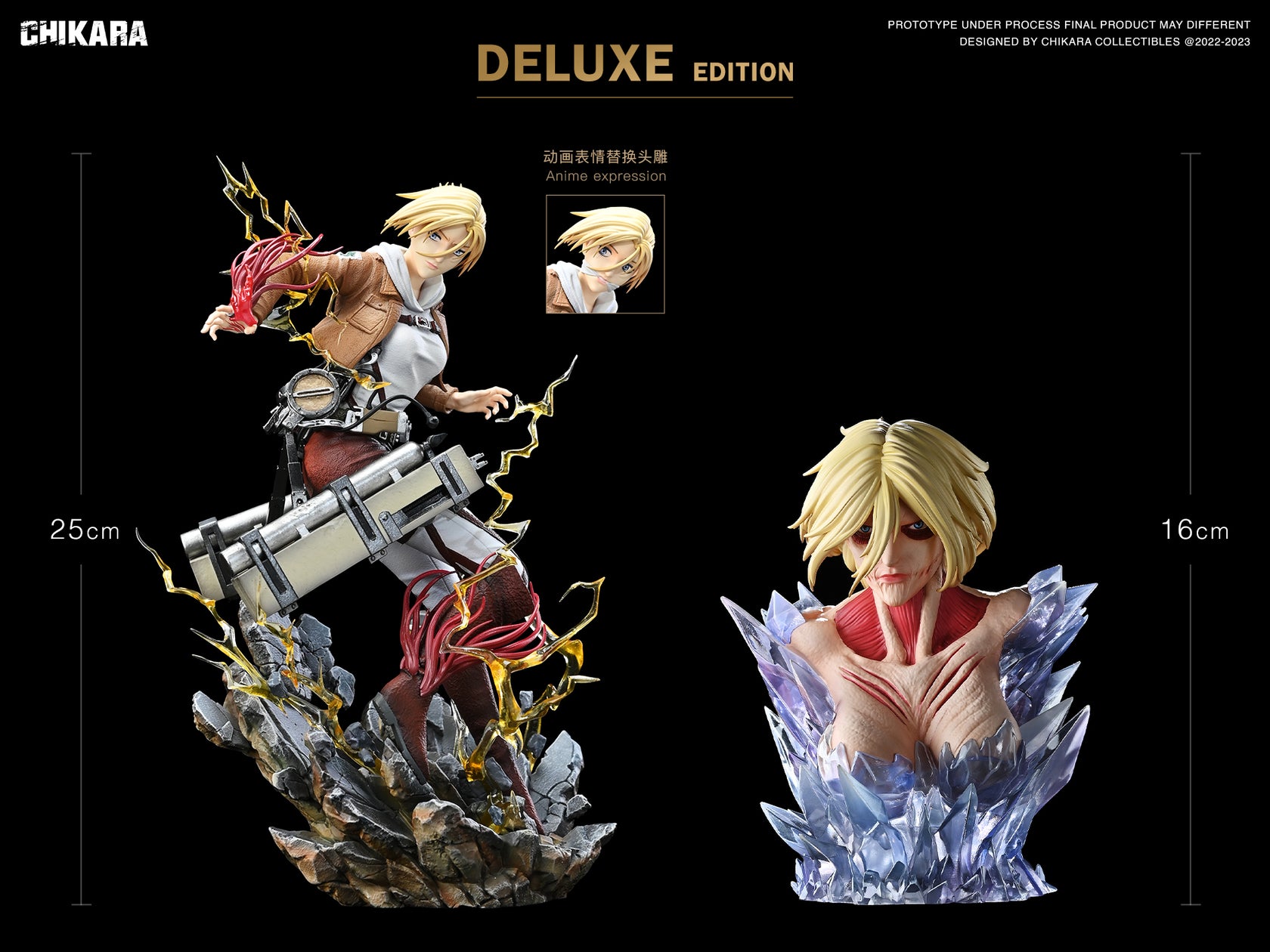 CHIKARA STUDIO – ATTACK ON TITAN: TITAN TRANSFORMATION ANNIE LEONHART ...