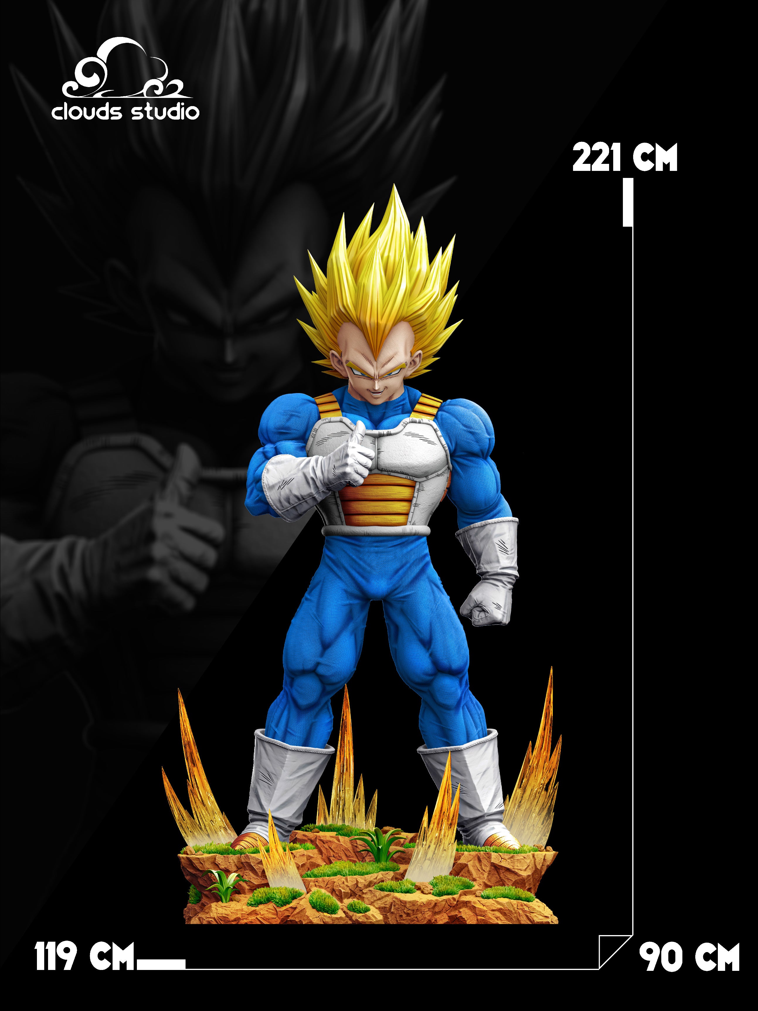 Dragon Ball Z Vegeta Super Saiyan 11