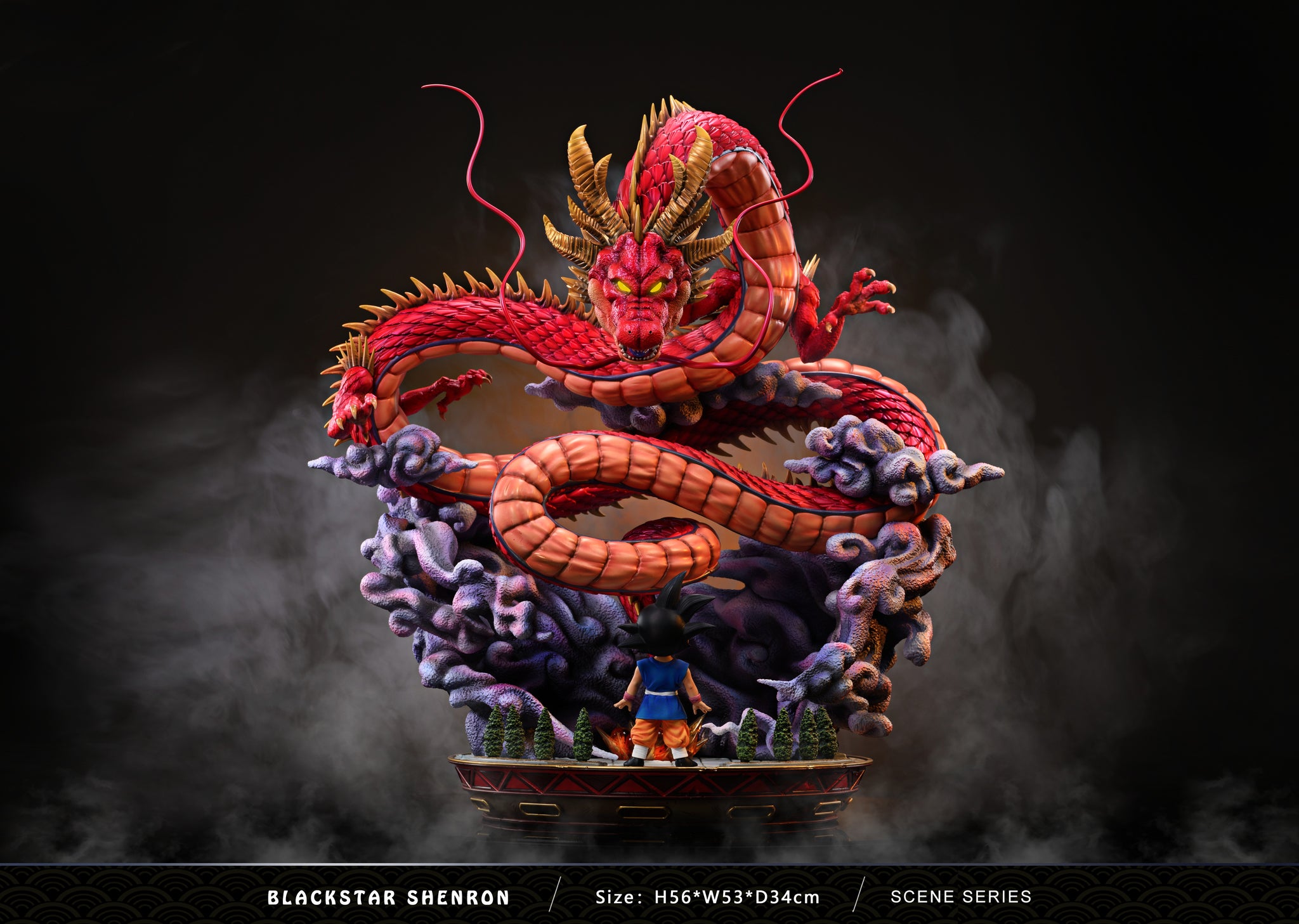 DIM MODEL STUDIO – DRAGON BALL GT: BLACK STAR ULTIMATE SHENRON [IN STO ...