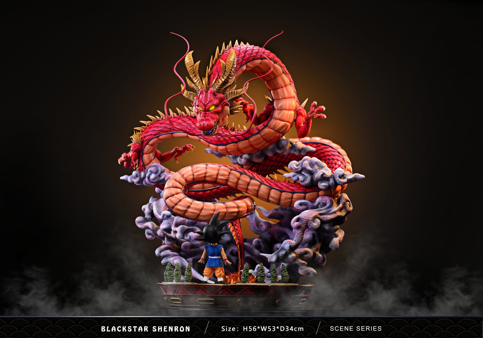 DIM MODEL STUDIO – DRAGON BALL GT: BLACK STAR ULTIMATE SHENRON [IN STO ...