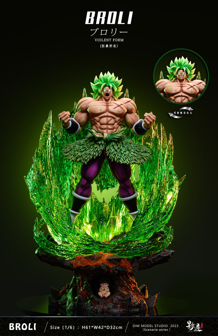 DIM MODEL STUDIO – DRAGON BALL SUPER: MAX SCENE SERIES, VIOLENT FORM B ...