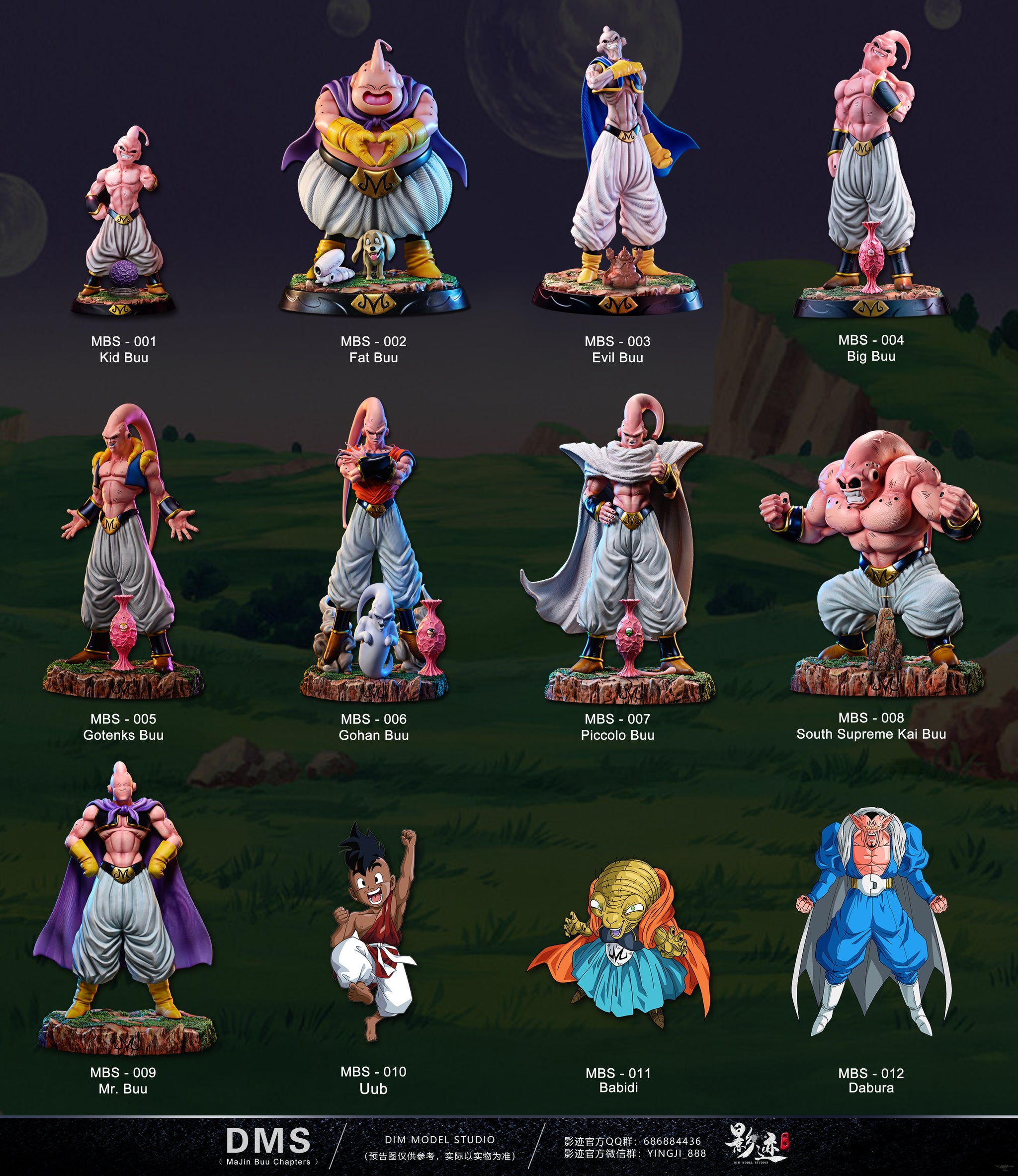 DIM MODEL STUDIO – DRAGON BALL Z: BUU SERIES, “SHAPE-UP” BUU [IN STOCK ...