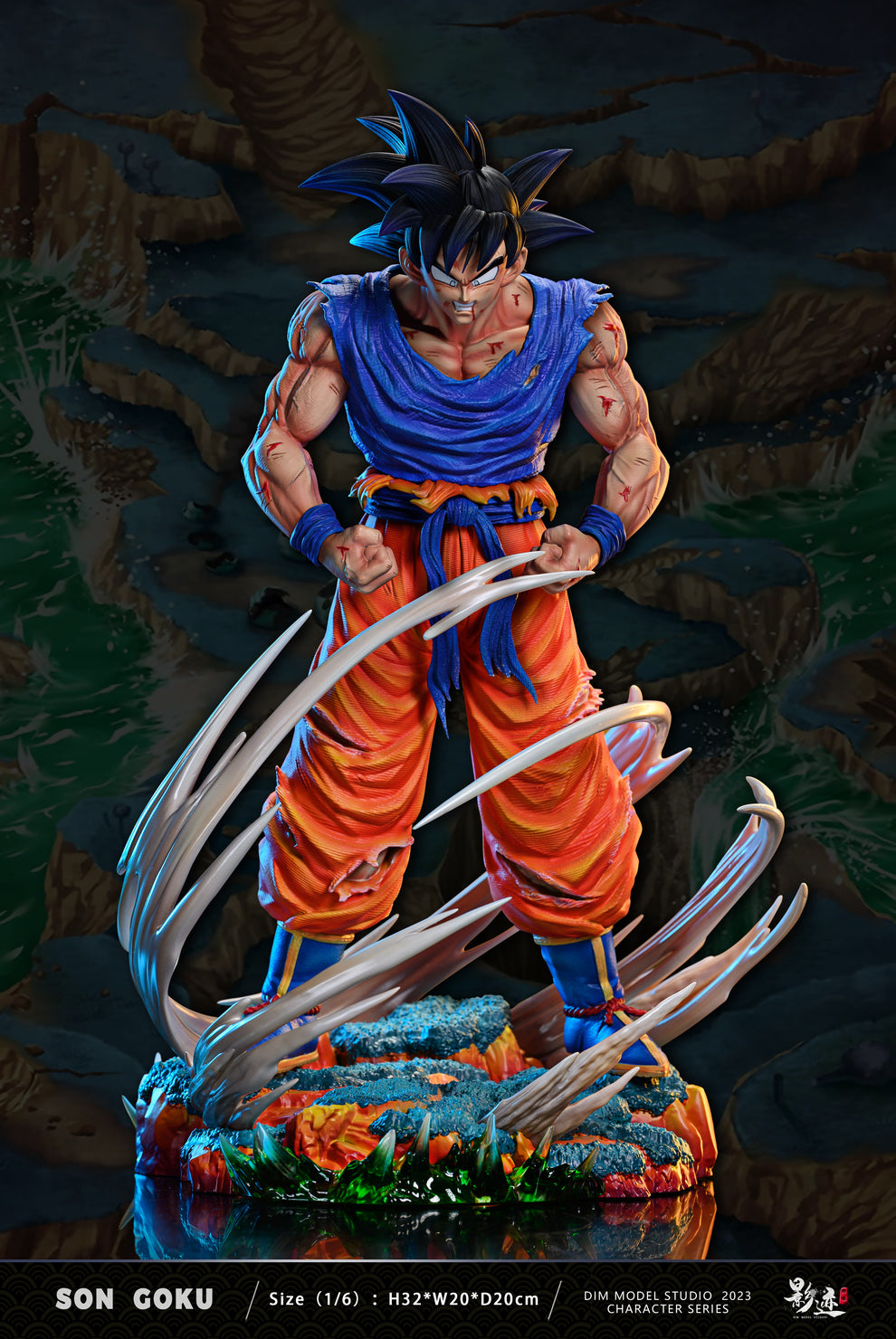 DIM MODEL STUDIO – DRAGON BALL Z: CHARACTER SERIES, INDIGNATION FORM G ...