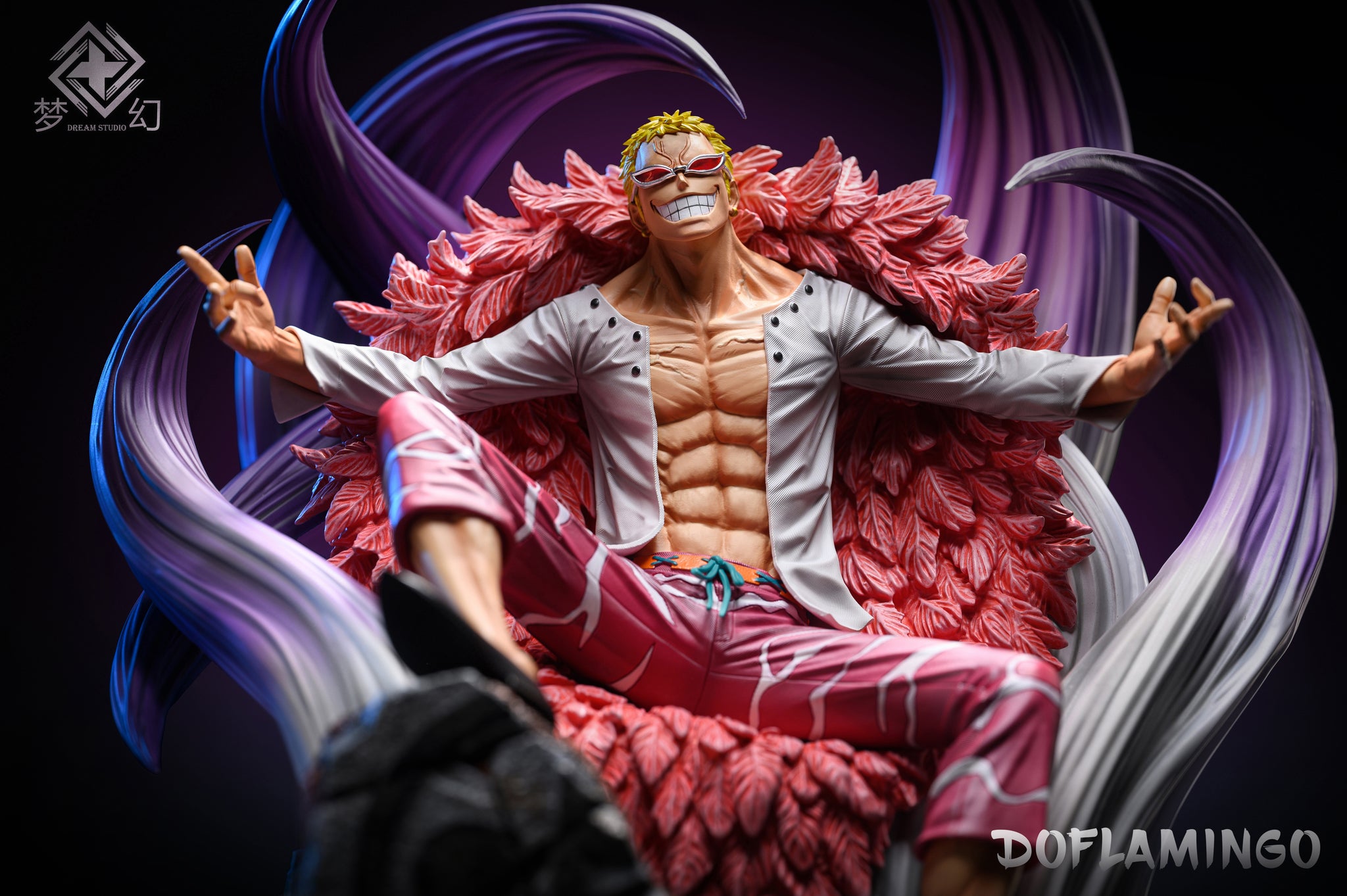 DREAM STUDIO – ONE PIECE: 7 WARLORDS SERIES 2. SITTING POSE DOFLAMINGO ...