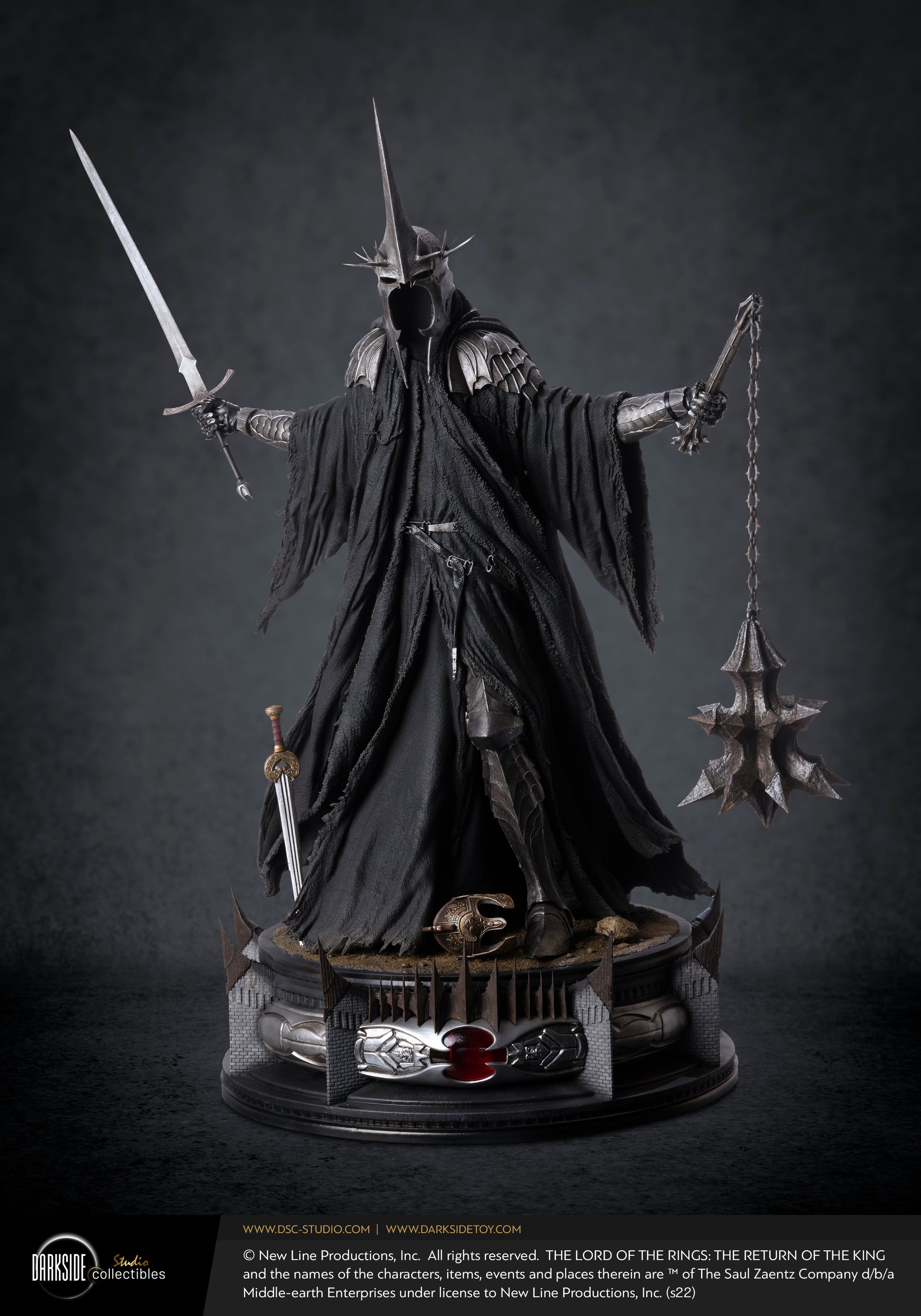DARKSIDE COLLECTIBLES STUDIO – LORD OF THE RINGS: THE WITCH-KING OF AN – FF COLLECTIBLES