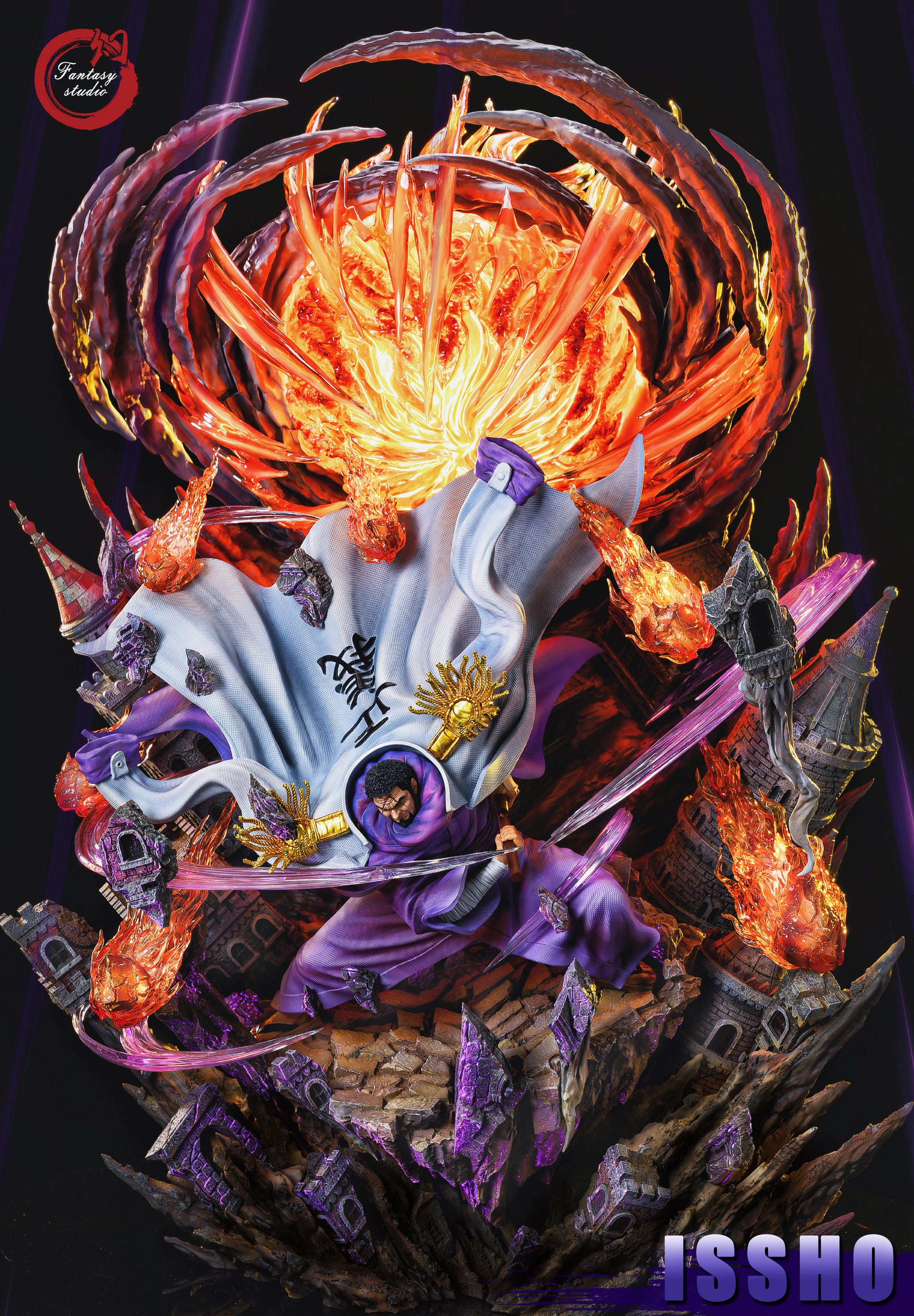 FANTASY STUDIO – ONE PIECE: LARGE STATUE SERIES 3. ISSHO “FUJITORA” [S ...