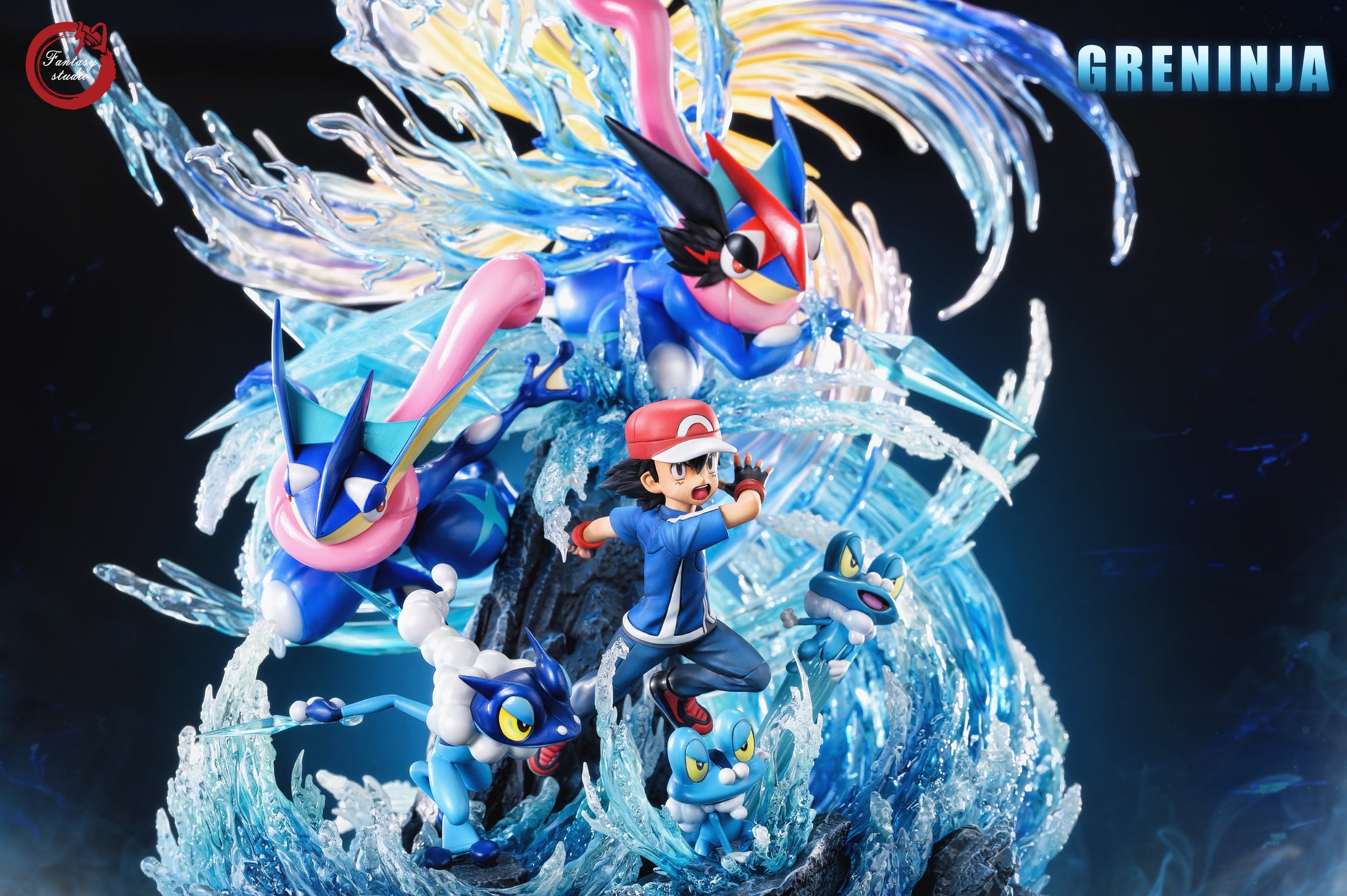 FANTASY STUDIO – POKEMON: GX EVOLUTION SERIES 12. GRENINJA FAMILY [IN – FF COLLECTIBLES