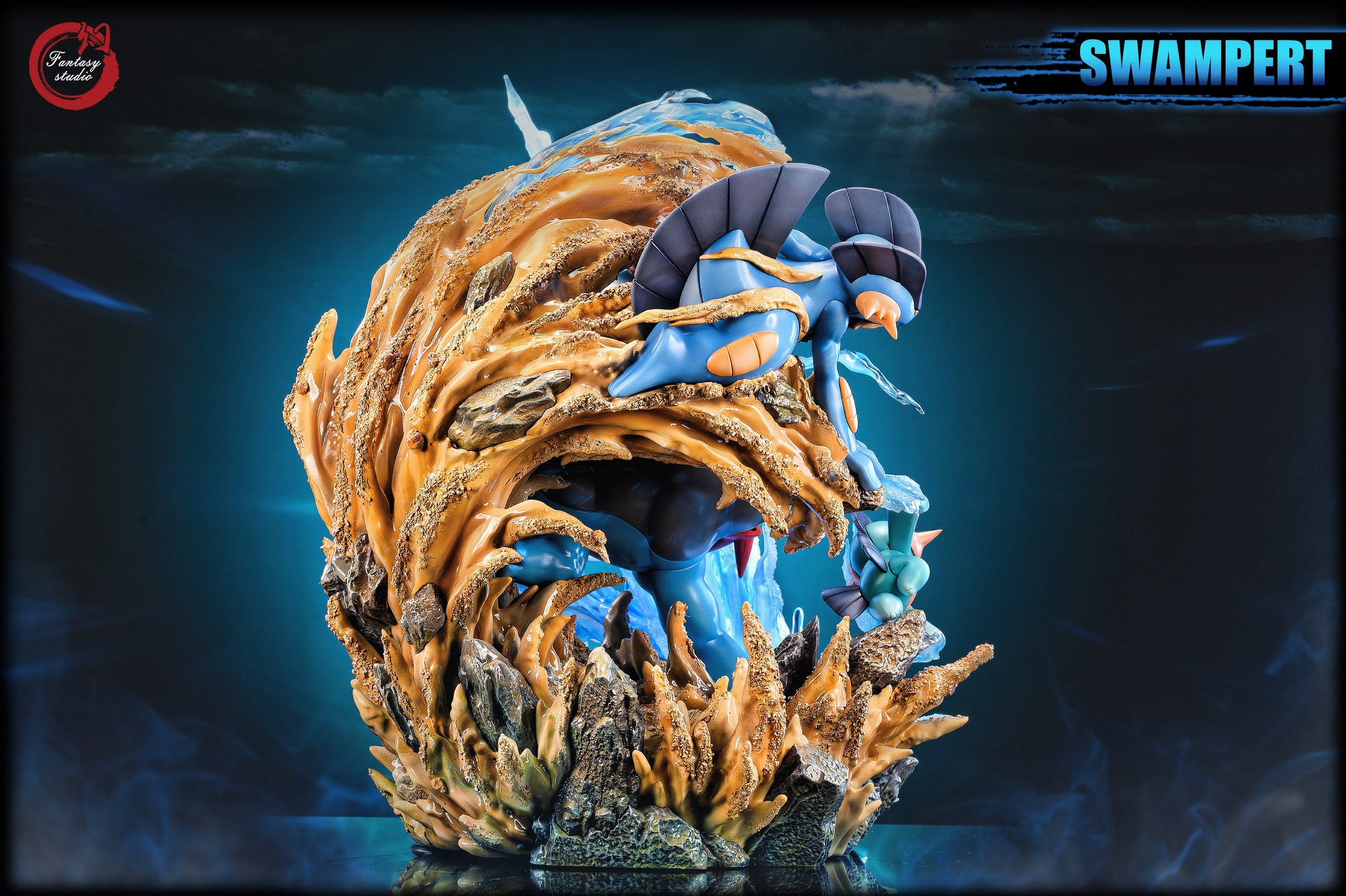 FANTASY STUDIO – POKEMON: GX EVOLUTION SERIES 13. SWAMPERT FAMILY [PRE ...