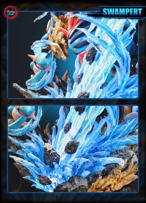 FANTASY STUDIO – POKEMON: GX EVOLUTION SERIES 13. SWAMPERT FAMILY [PRE ...