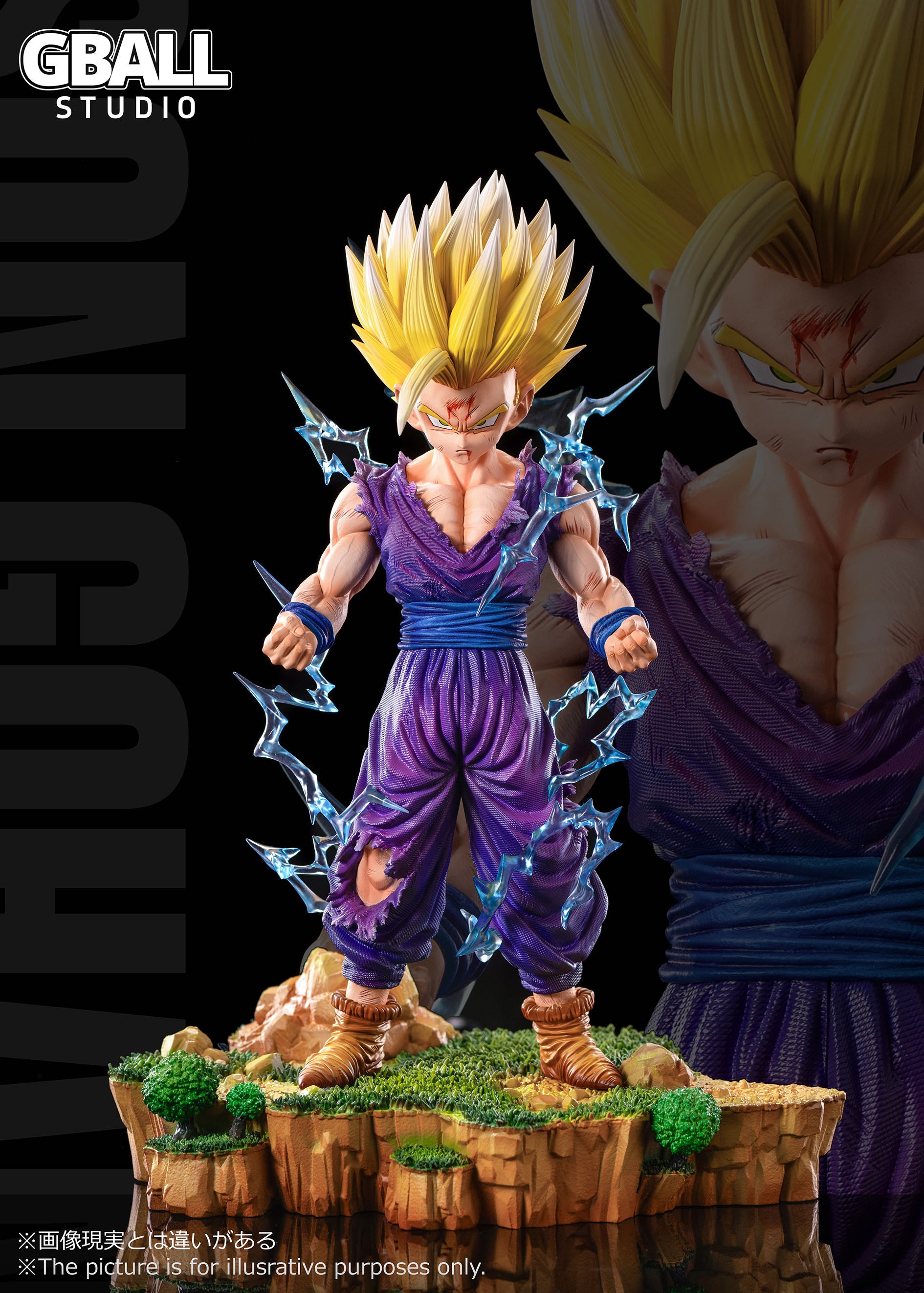 Dragon Ball Z Kid Gohan Sword Goku Lifts Z Sword Like Father, Like