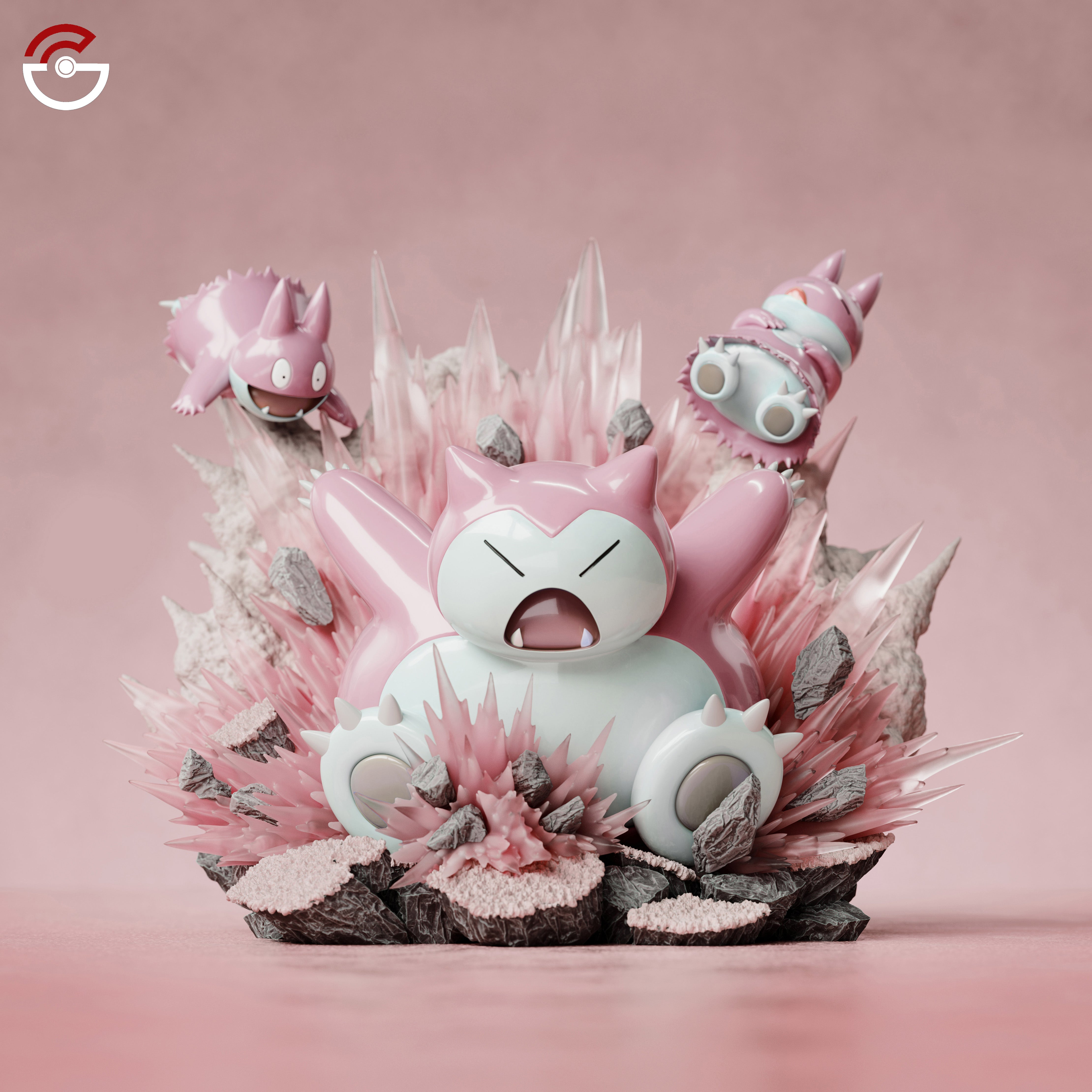 GUANG ZHU STUDIO – POKEMON: SNORLAX EVOLUTION FAMILY [DISCONTINUED] – FF COLLECTIBLES