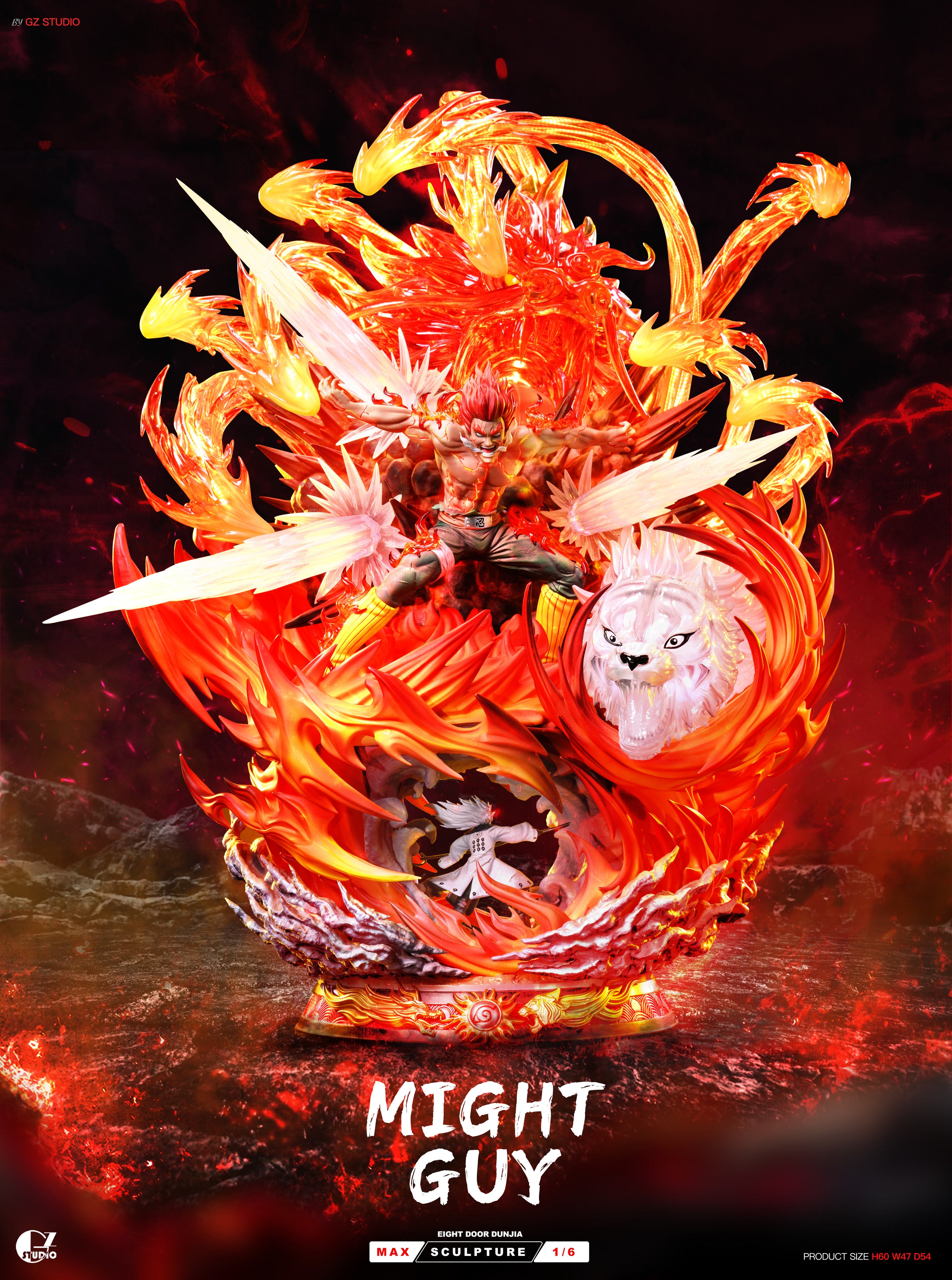 GZ STUDIO – NARUTO: FIFTH ANNIVERSARY EIGHTH GATE NIGHT GUY [PRE-ORDER ...
