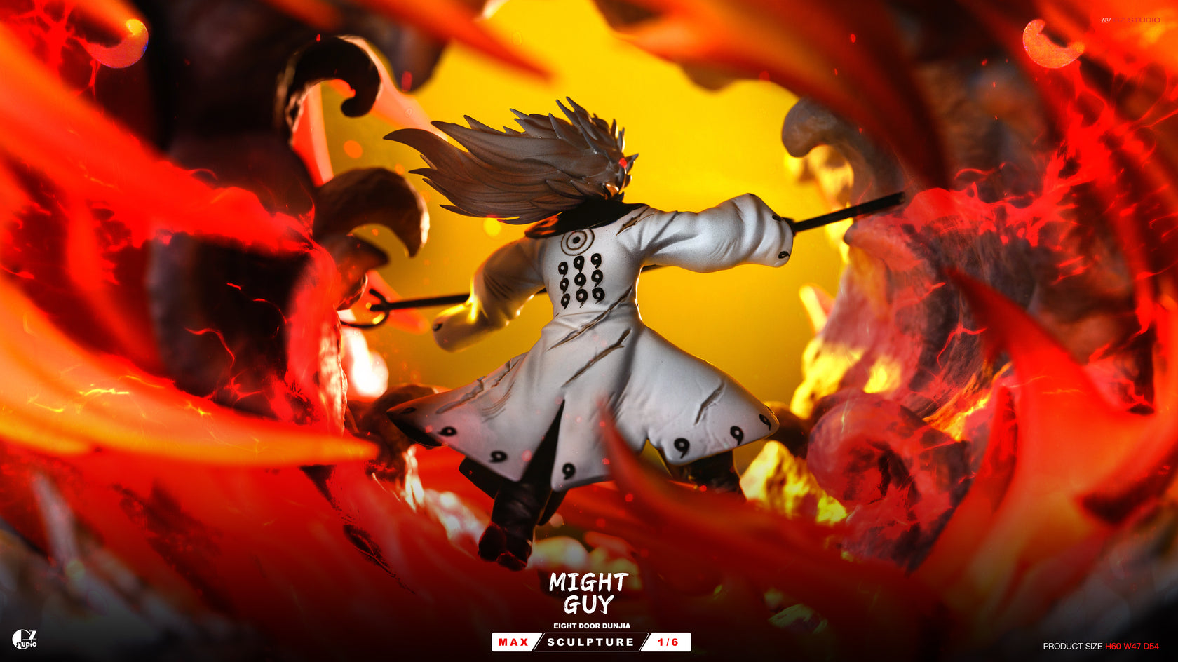 GZ STUDIO – NARUTO: FIFTH ANNIVERSARY EIGHTH GATE NIGHT GUY [PRE-ORDER ...
