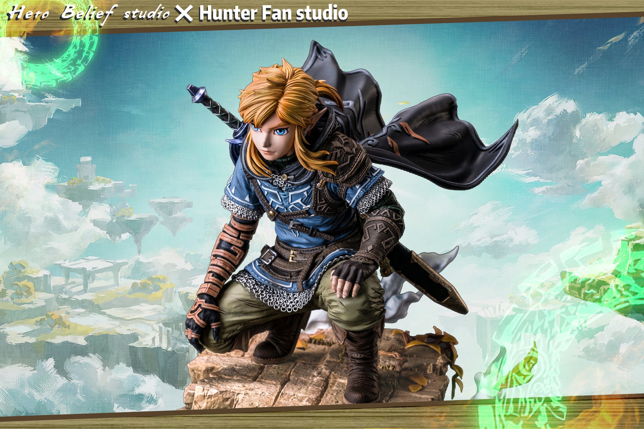 HERO BELIEF x HUNTER FAN STUDIO – THE LEGEND OF ZELDA: TEARS OF THE KI – FF COLLECTIBLES