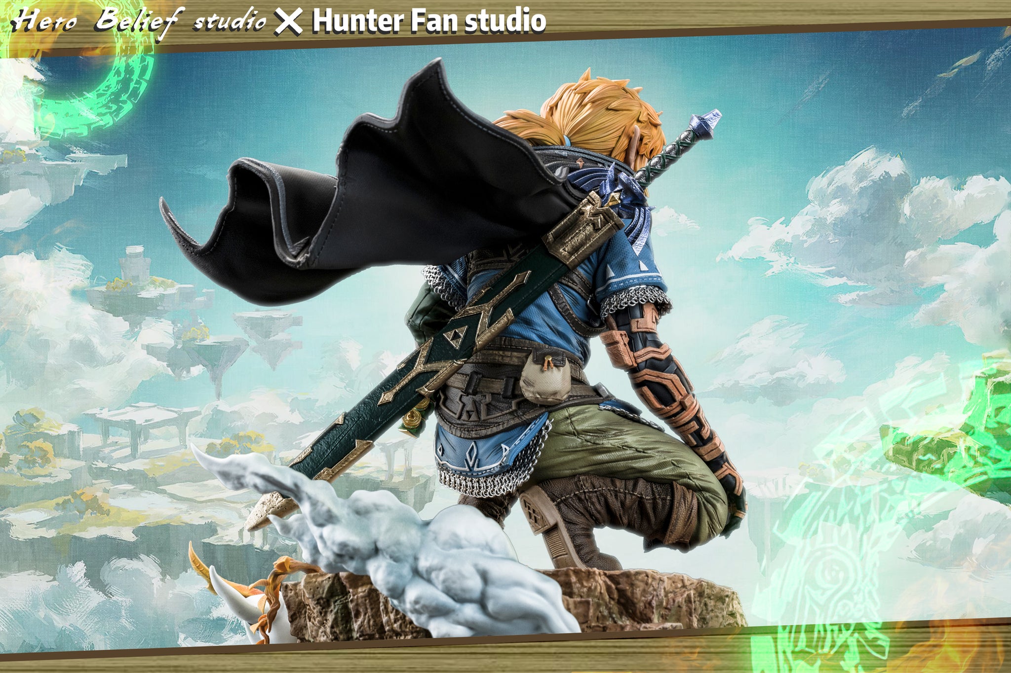 HERO BELIEF x HUNTER FAN STUDIO – THE LEGEND OF ZELDA: TEARS OF THE KI – FF COLLECTIBLES
