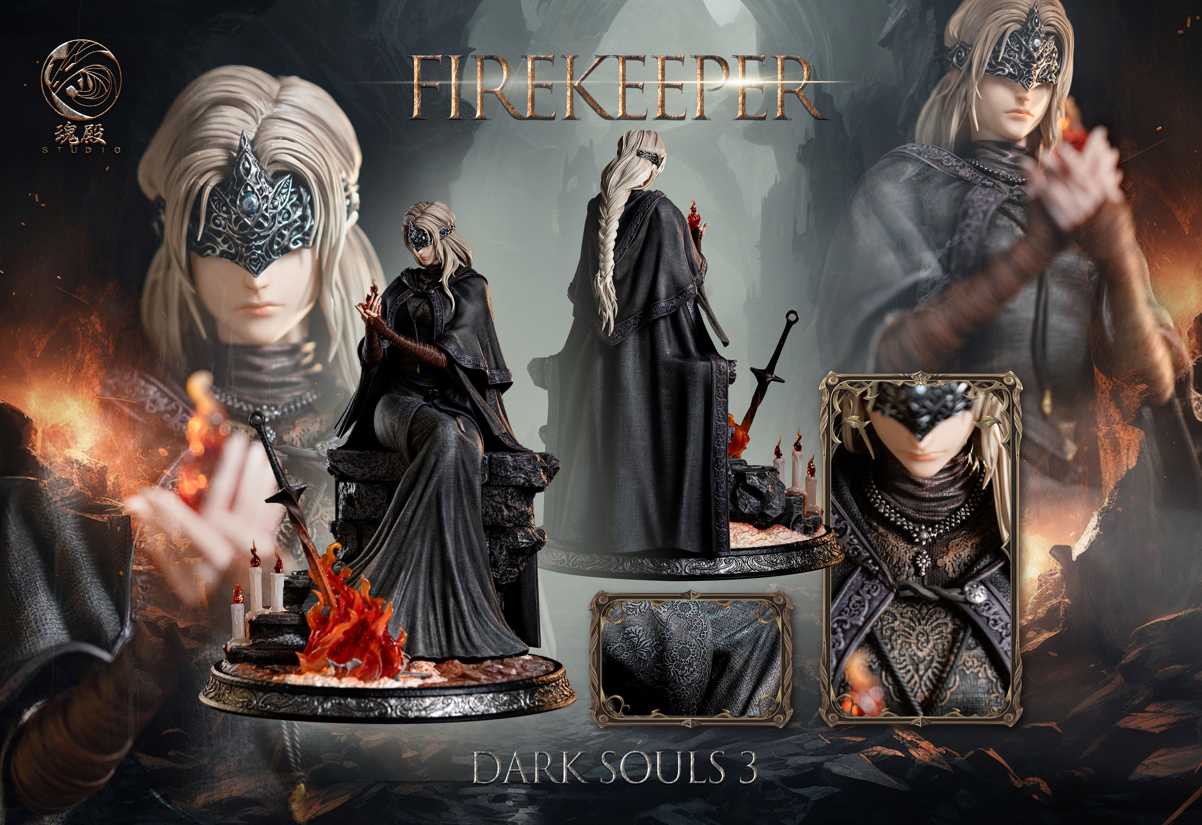 HUN DIAN STUDIO – DARK SOULS 3: FIRE KEEPER [SOLD OUT] – FF COLLECTIBLES