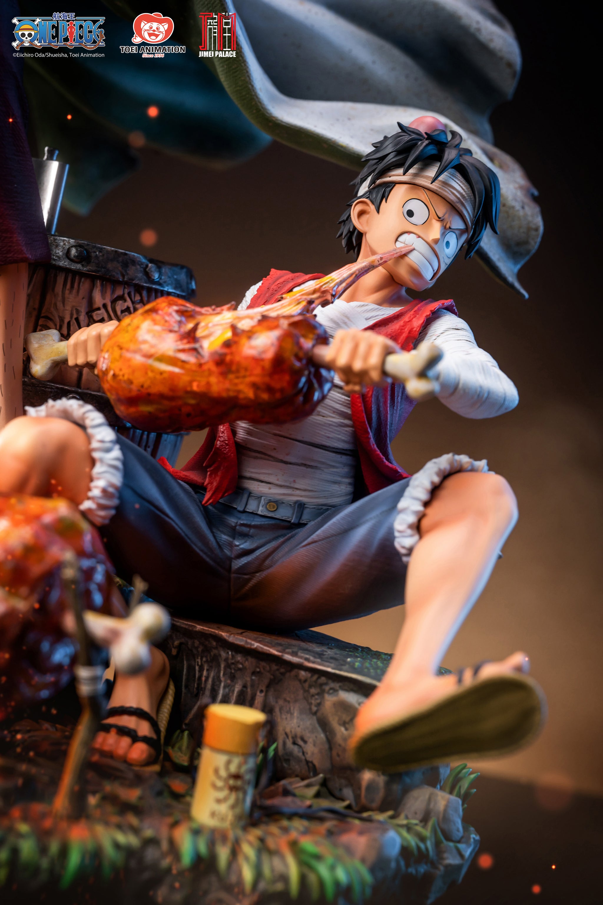 JIMEI PALACE STUDIO – ONE PIECE: MINI STATUE SERIES, LUFFY AND RAYLEIG ...