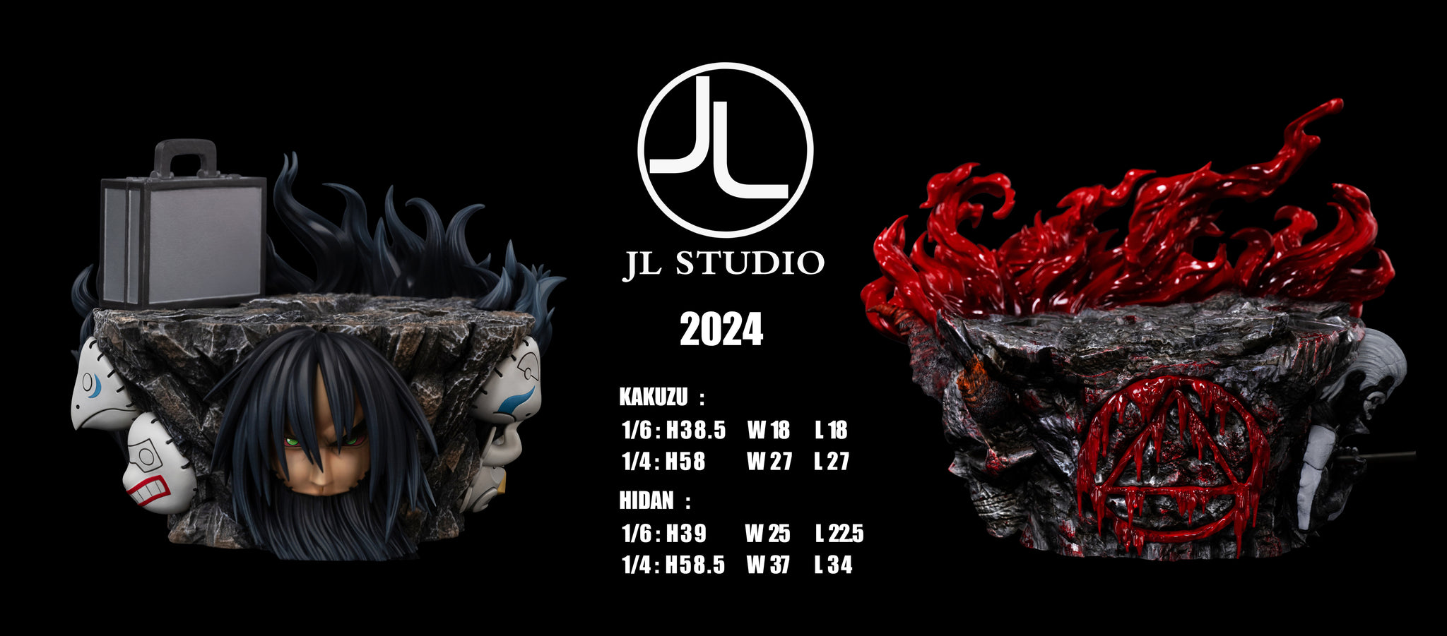 JL x SURGE STUDIO – NARUTO: AKATSUKI STANDING SERIES, KAKUZU AND HIDAN ...