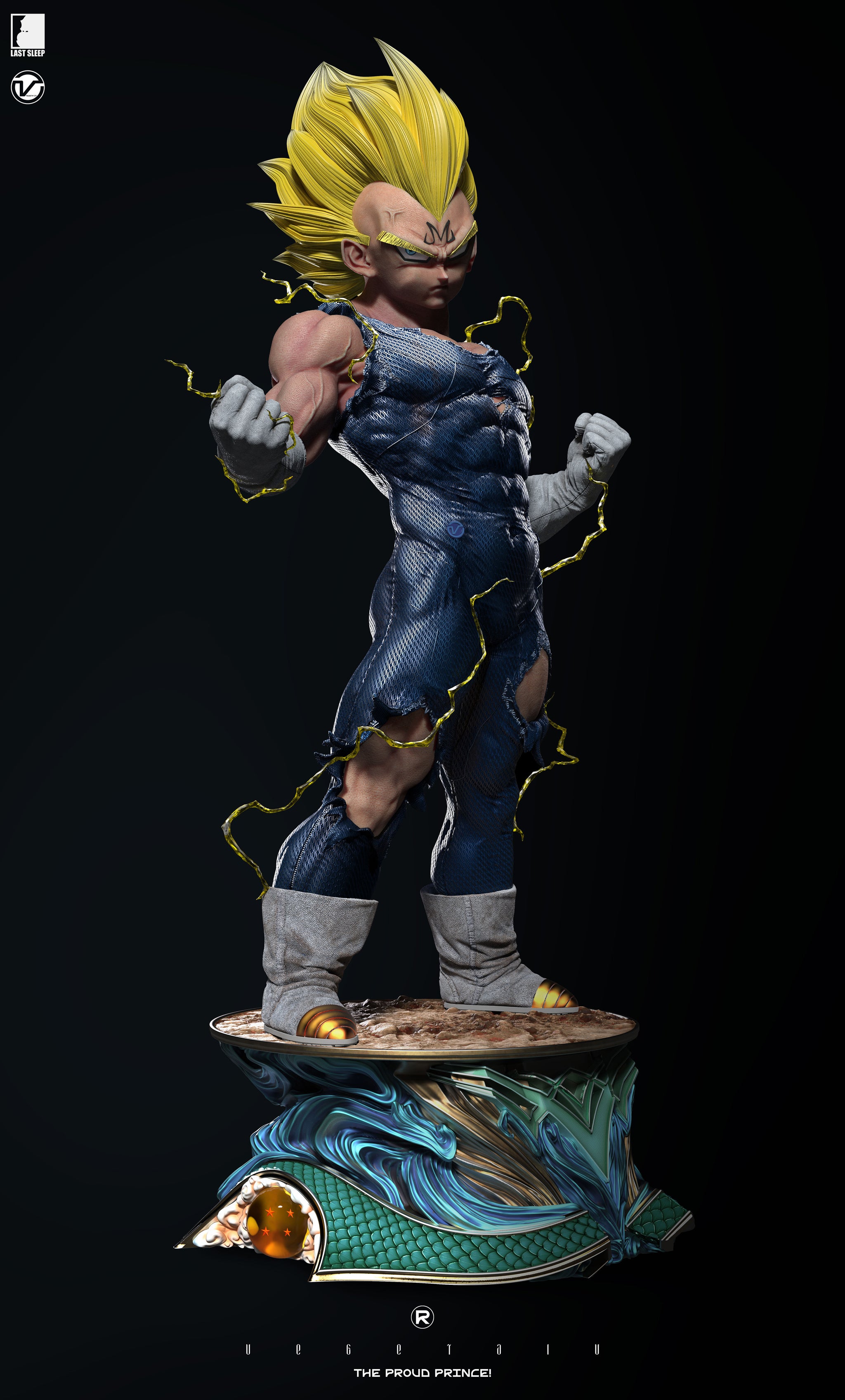 LAST SLEEP STUDIO – DRAGON BALL Z: MAJIN VEGETA [IN STOCK] – FF ...