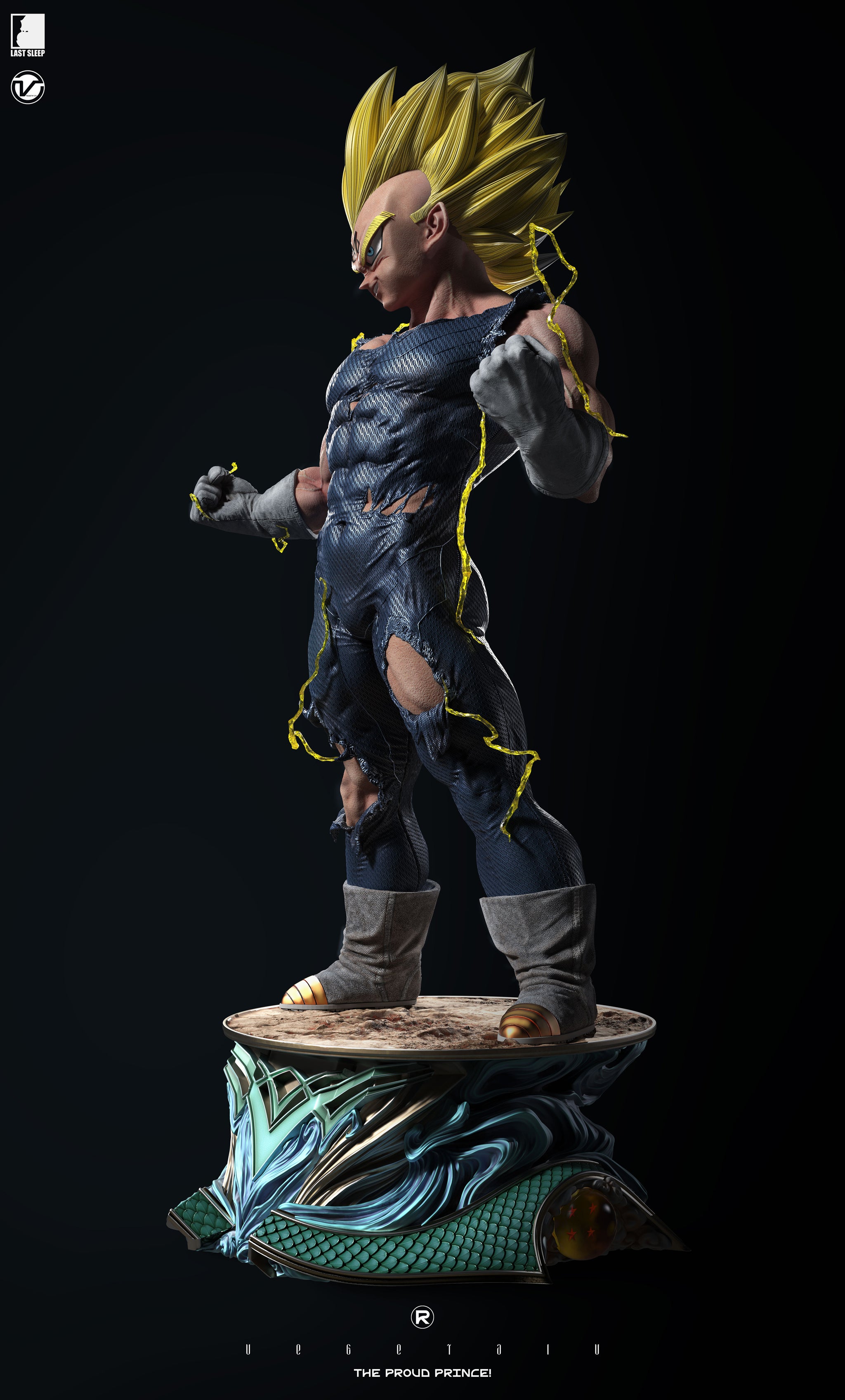 LAST SLEEP STUDIO – DRAGON BALL Z: MAJIN VEGETA [IN STOCK] – FF ...