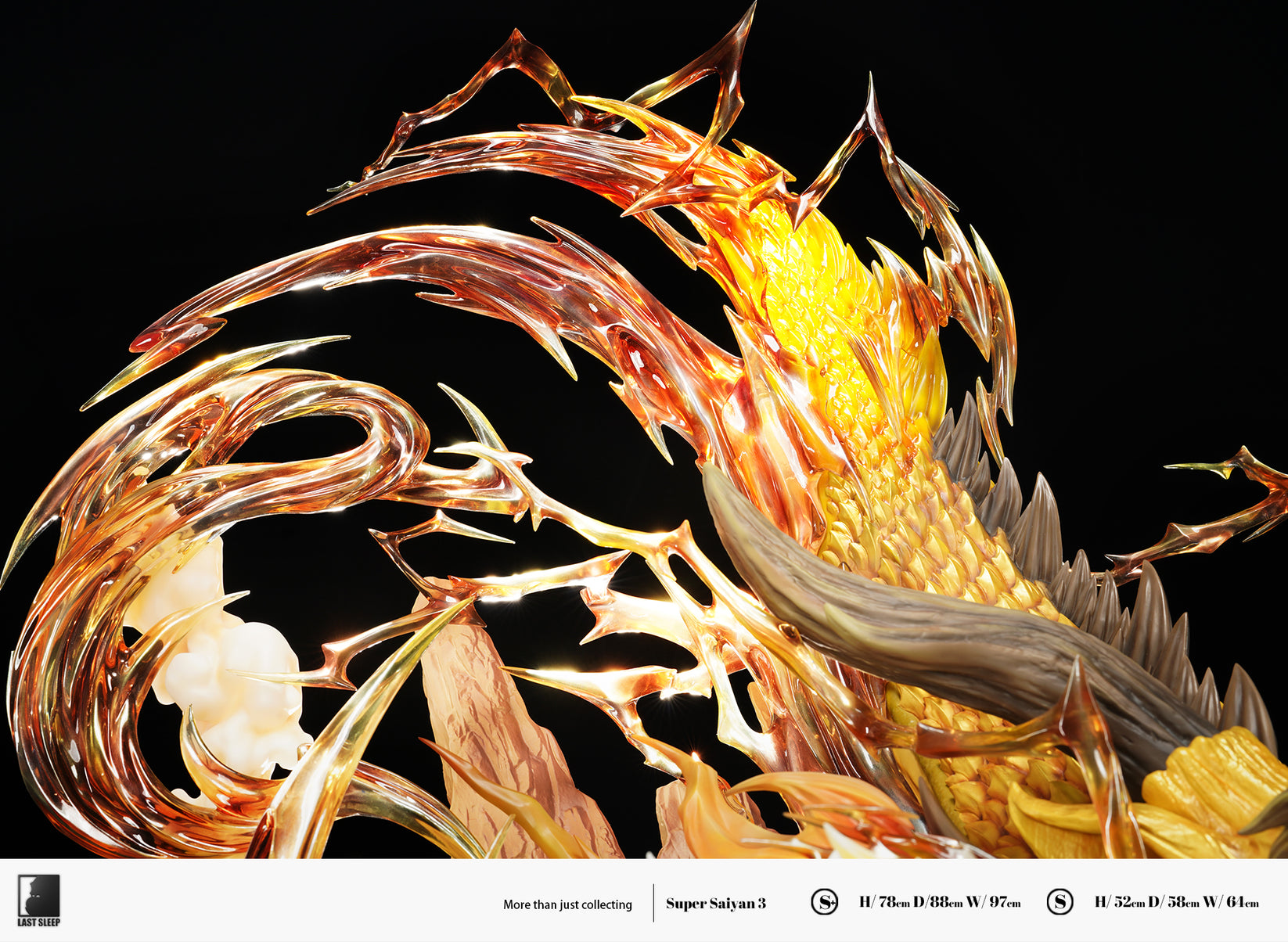 LAST SLEEP STUDIO – DRAGON BALL Z: SUPER SAIYAN 3 DRAGON FIST GOKU [SO ...