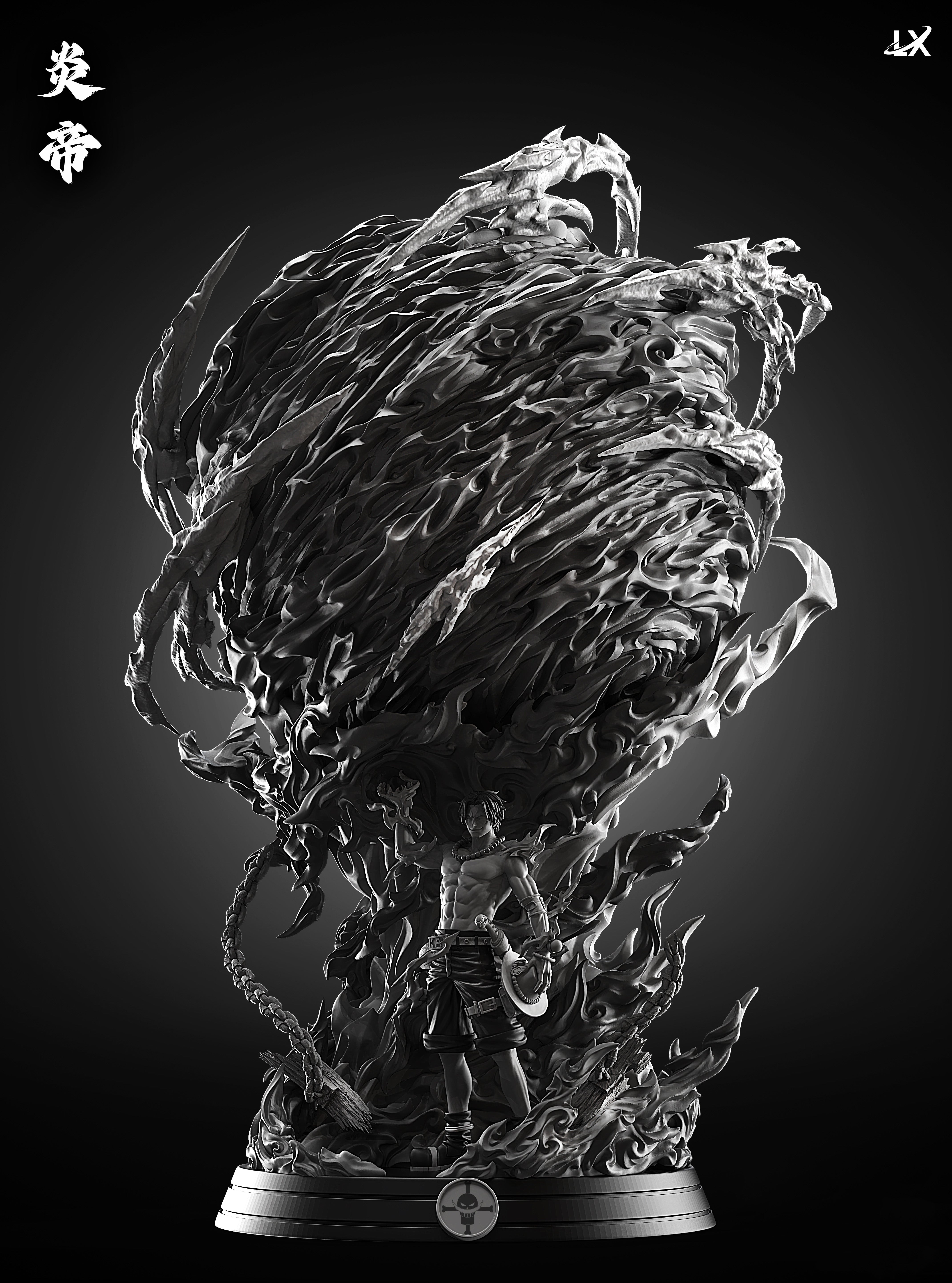 LX STUDIO – ONE PIECE: FLAME EMPEROR ACE 2.0 [PRE-ORDER] – FF COLLECTIBLES