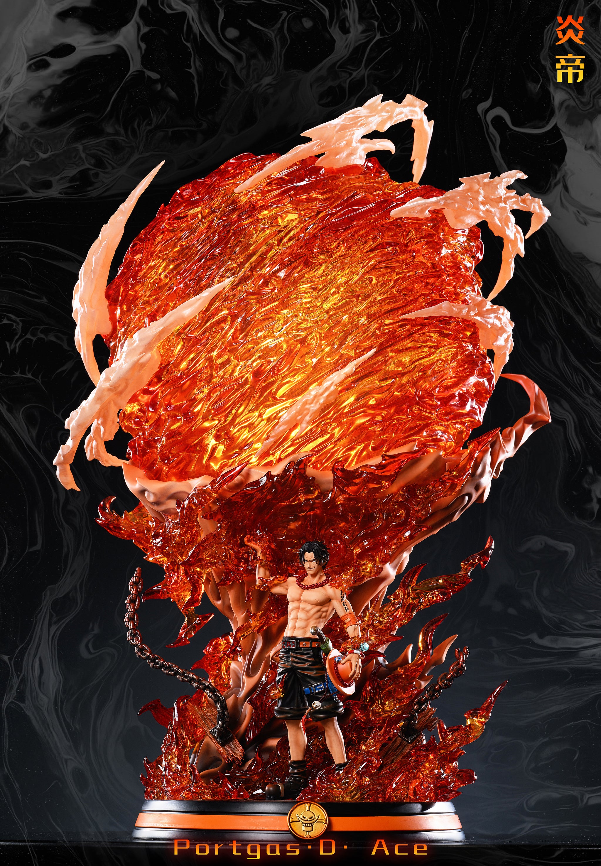 LX STUDIO – ONE PIECE: FLAME EMPEROR ACE 2.0 [IN STOCK] – FF COLLECTIBLES