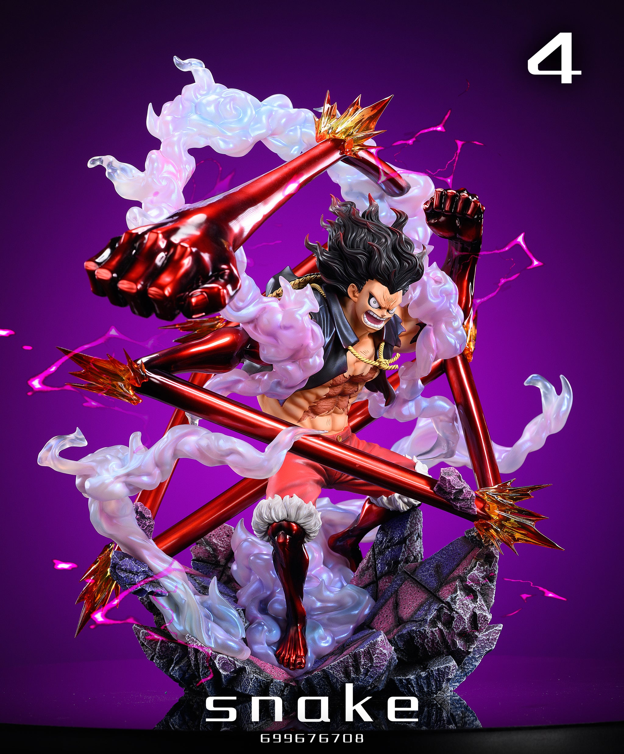 LX STUDIO – ONE PIECE: SNAKEMAN LUFFY [IN STOCK] – FF COLLECTIBLES