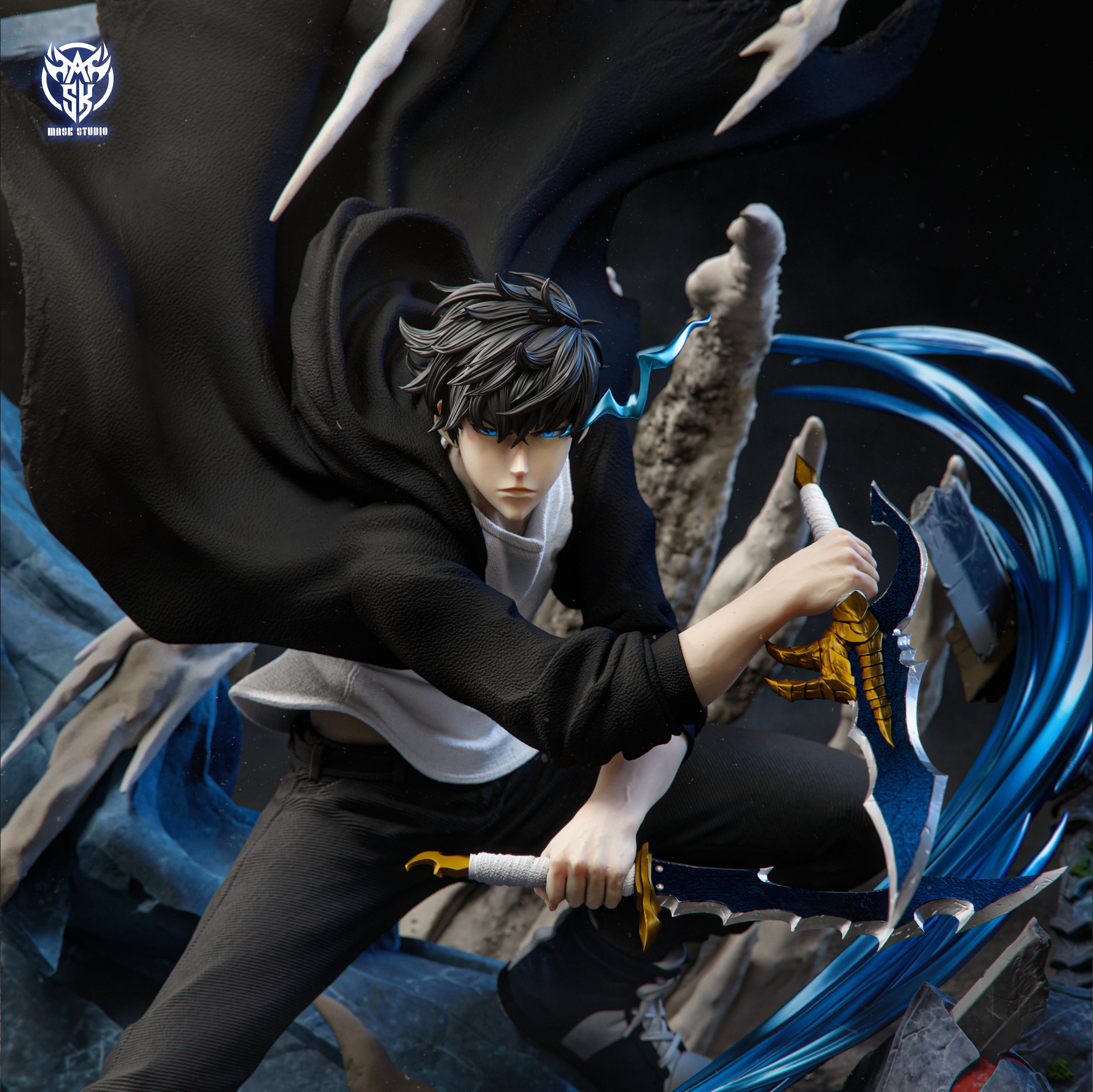 MASK STUDIO – SOLO LEVELING: SUNG JINWOO VS THE ARCHITECT [PRE-ORDER ...