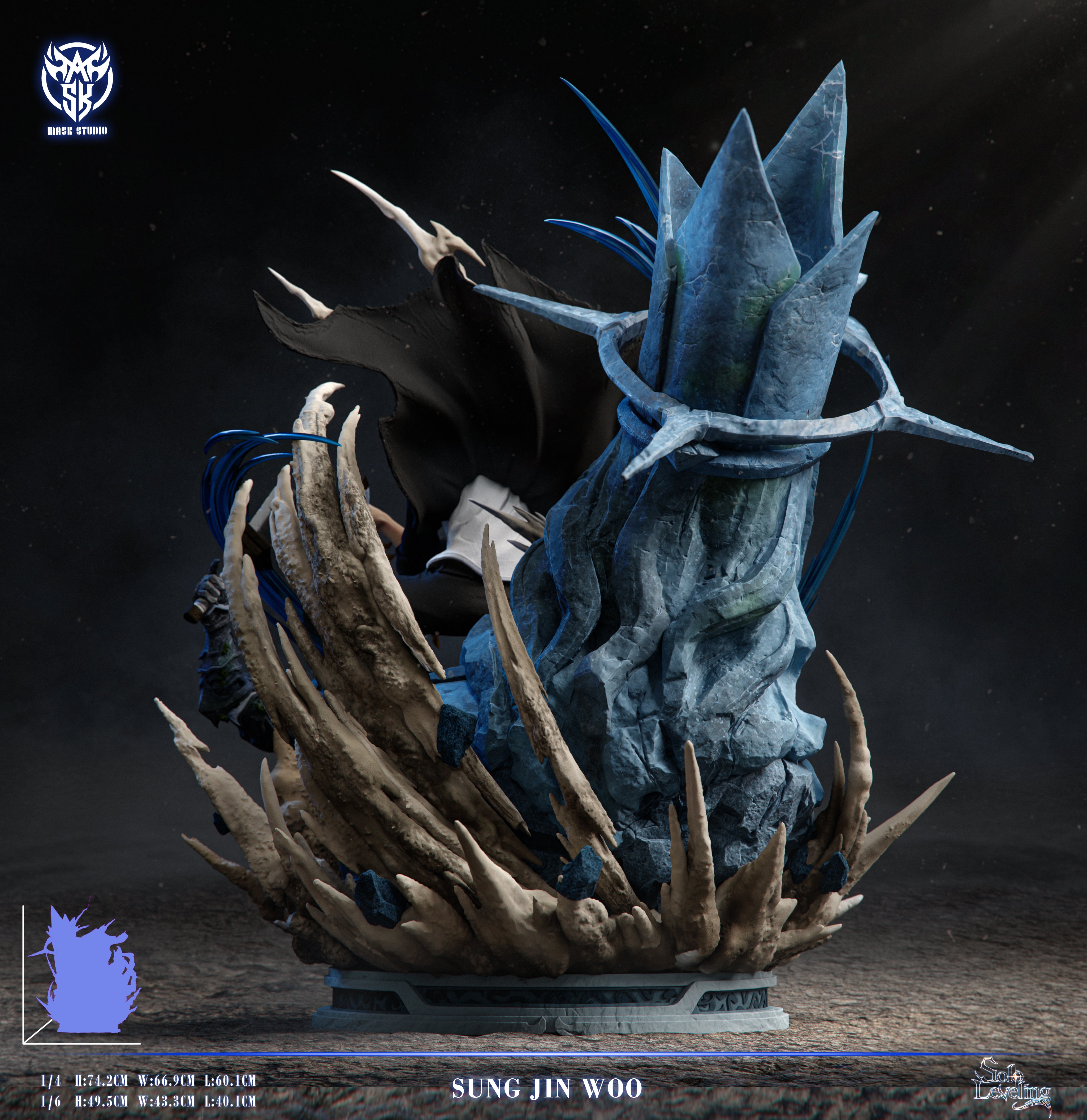MASK STUDIO – SOLO LEVELING: SUNG JINWOO VS THE ARCHITECT [PRE-ORDER ...