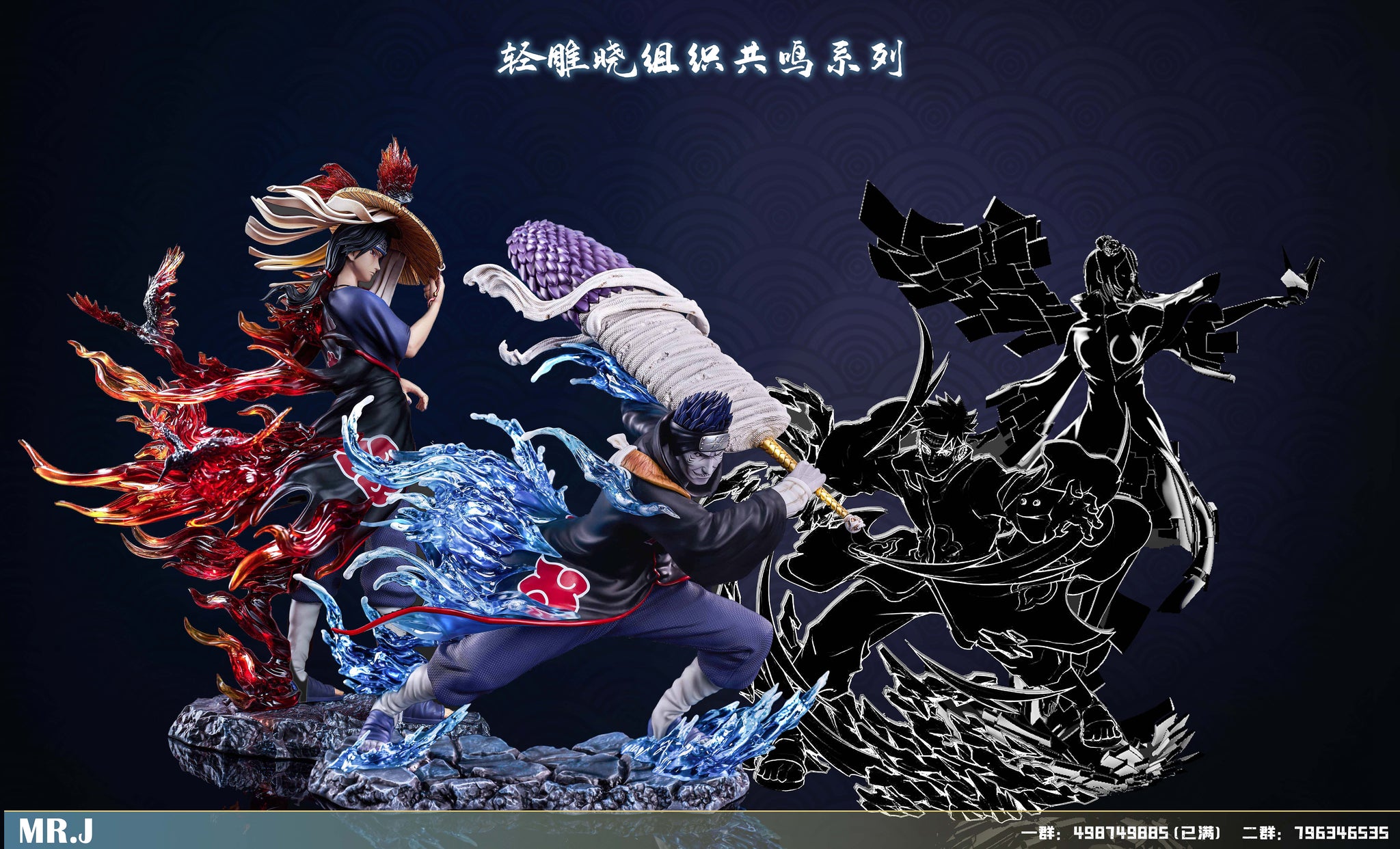 MR. J STUDIO – NARUTO: AKATSUKI SERIES, KISAME HOSHIGAKI [IN STOCK ...