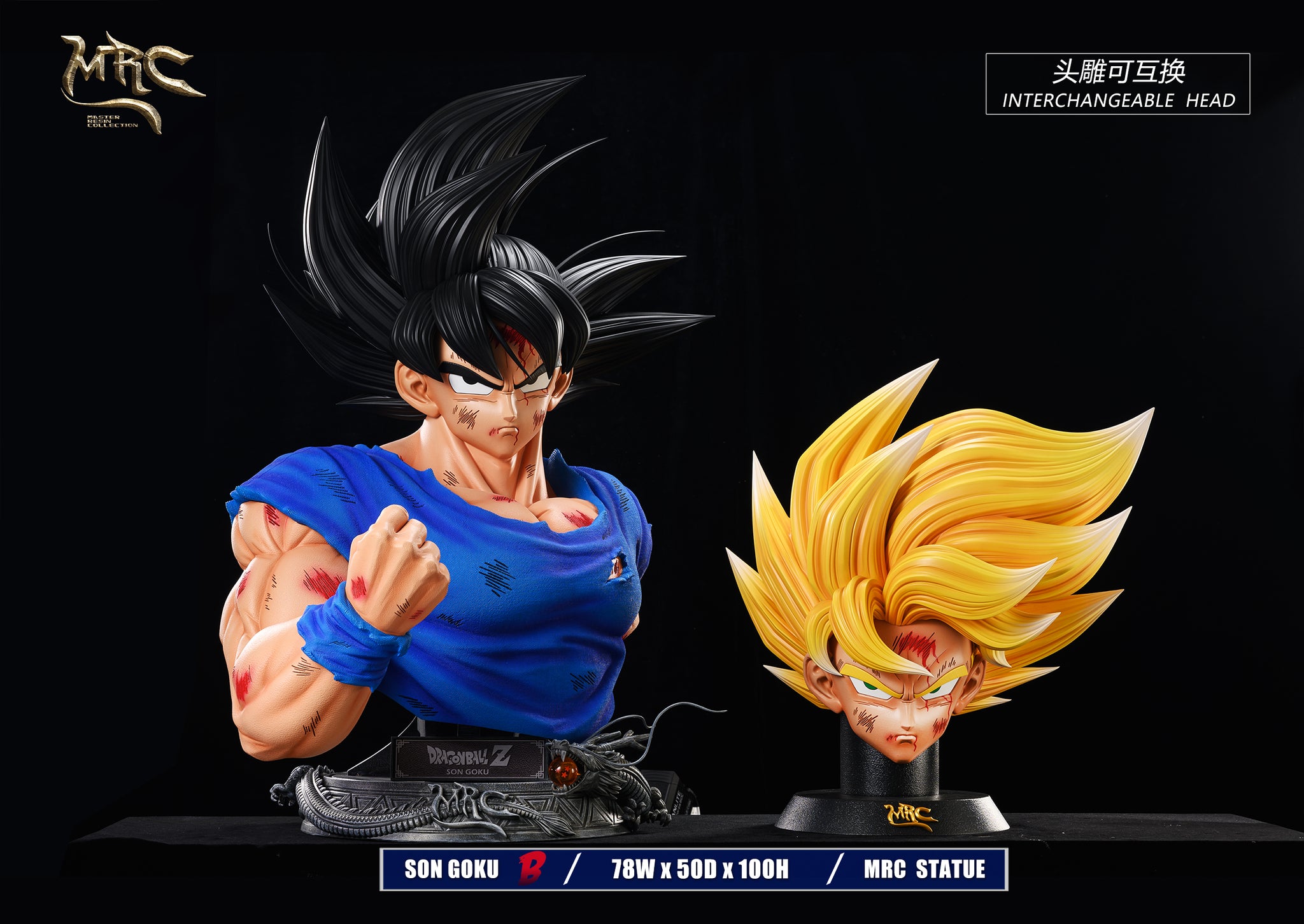 MRC STUDIO – DRAGON BALL Z: GOKU BUST 1/1 [SOLD OUT] – FF COLLECTIBLES