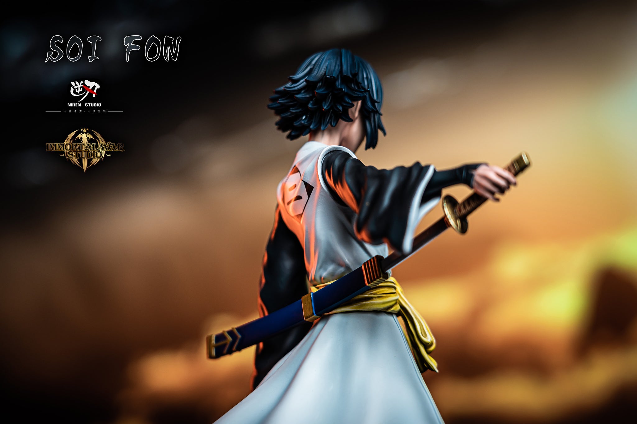 NIREN x I.W STUDIO – BLEACH: TYBW GOTEI 13 SERIES 8. SOIFON [IN STOCK] – FF COLLECTIBLES
