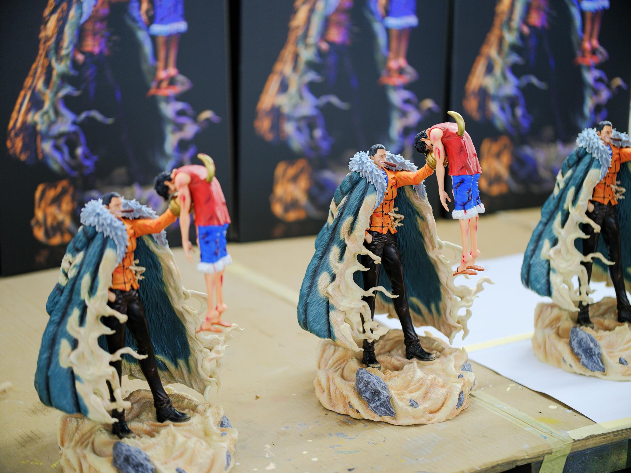 O.P.P STUDIO – ONE PIECE: CLASSIC SCENE SERIES 8. LUFFY VS CROCODILE ...