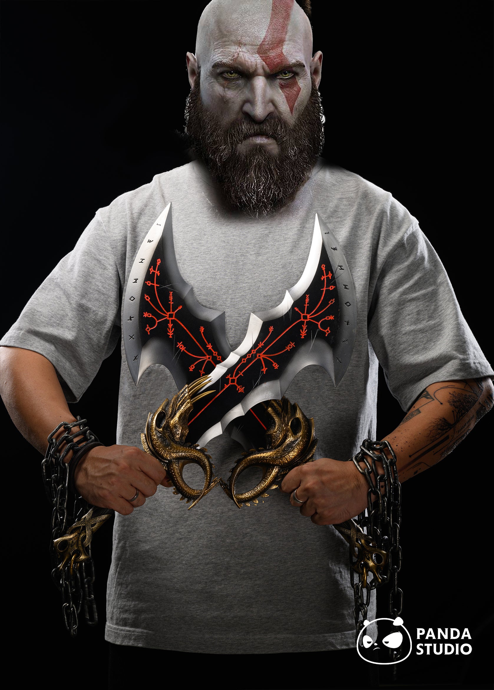 PANDA STUDIO – GOD OF WAR: WEAPON COLLECTOR SERIES 02. BLADES OF CHAOS ...