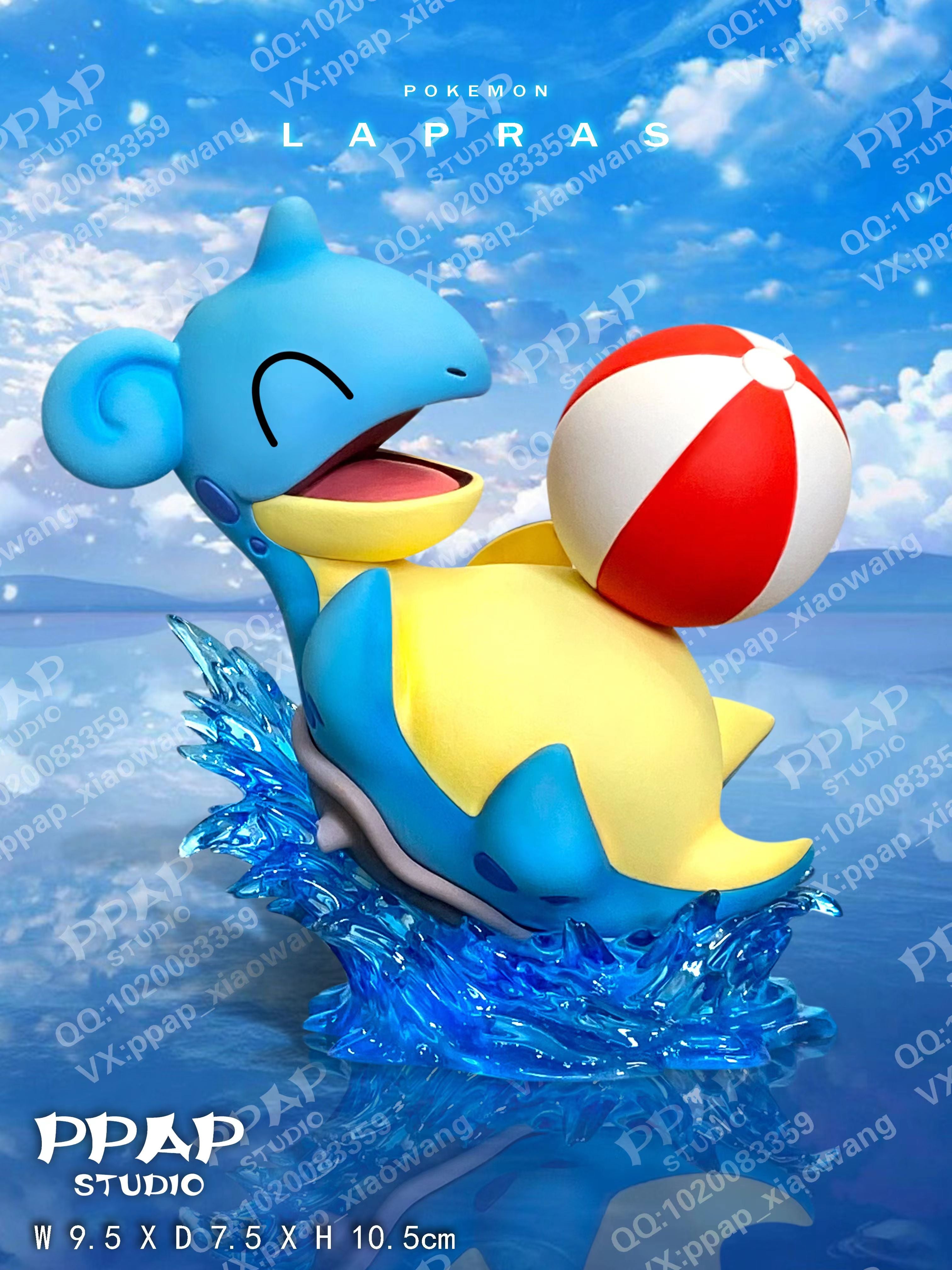 PPAP STUDIO – POKEMON: CHUBBY SERIES, LAPRAS [IN STOCK] – FF COLLECTIBLES