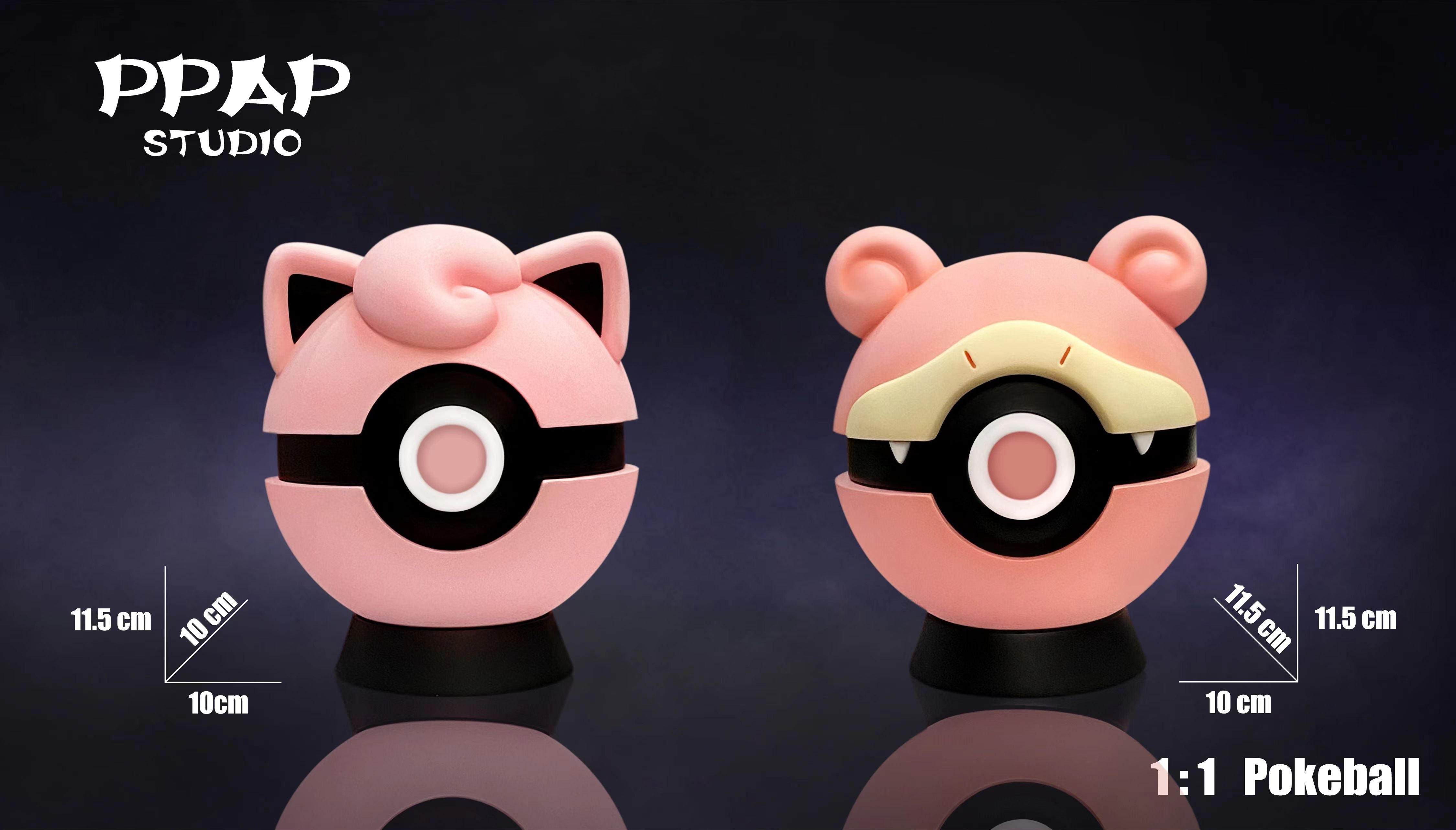 PPAP STUDIO – POKEMON: SLOWPOKE AND JIGGLYPUFF POKE BALL [SOLD OUT ...