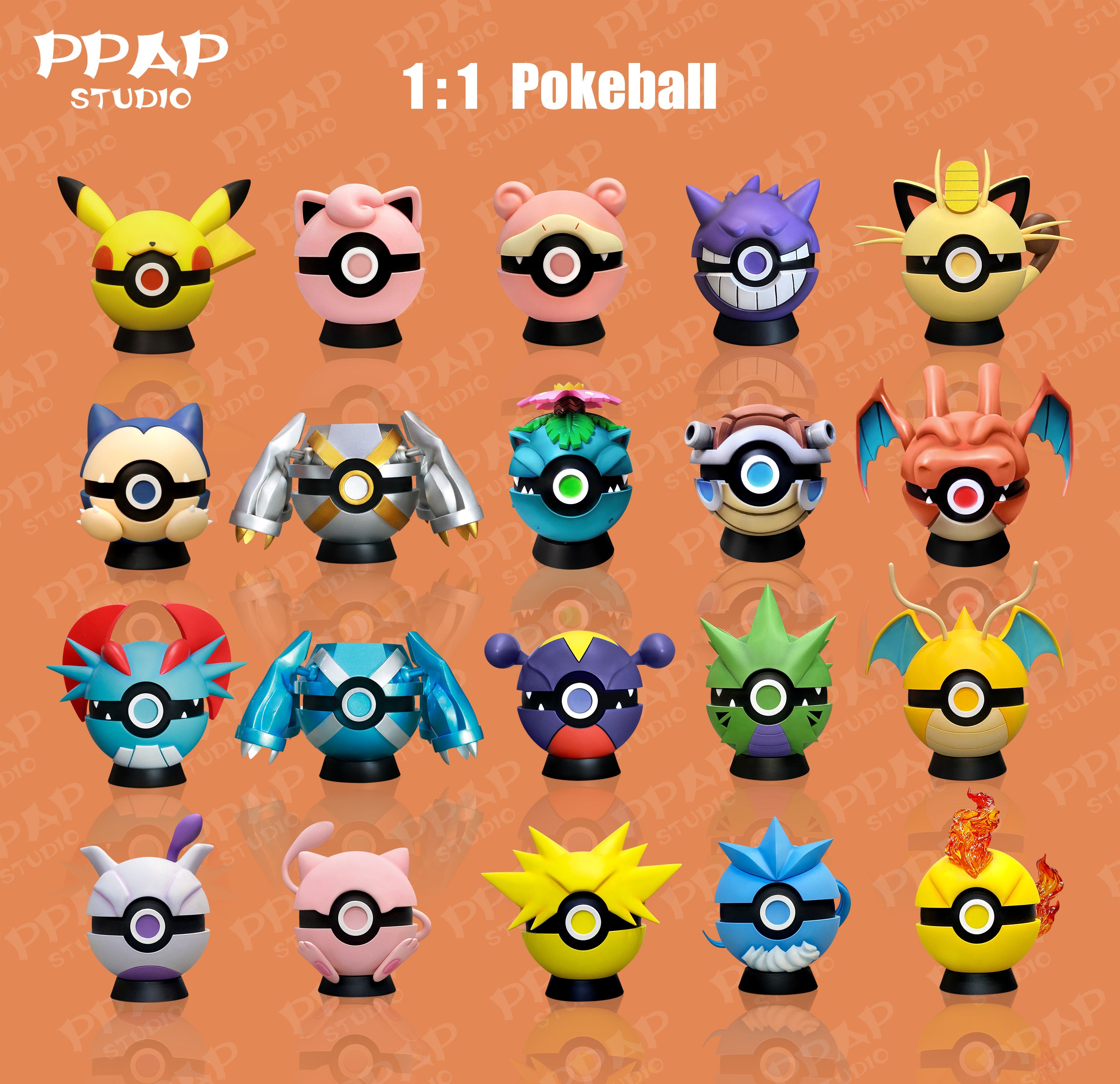 PPAP STUDIO – POKEMON: SLOWPOKE AND JIGGLYPUFF POKE BALL [SOLD OUT ...