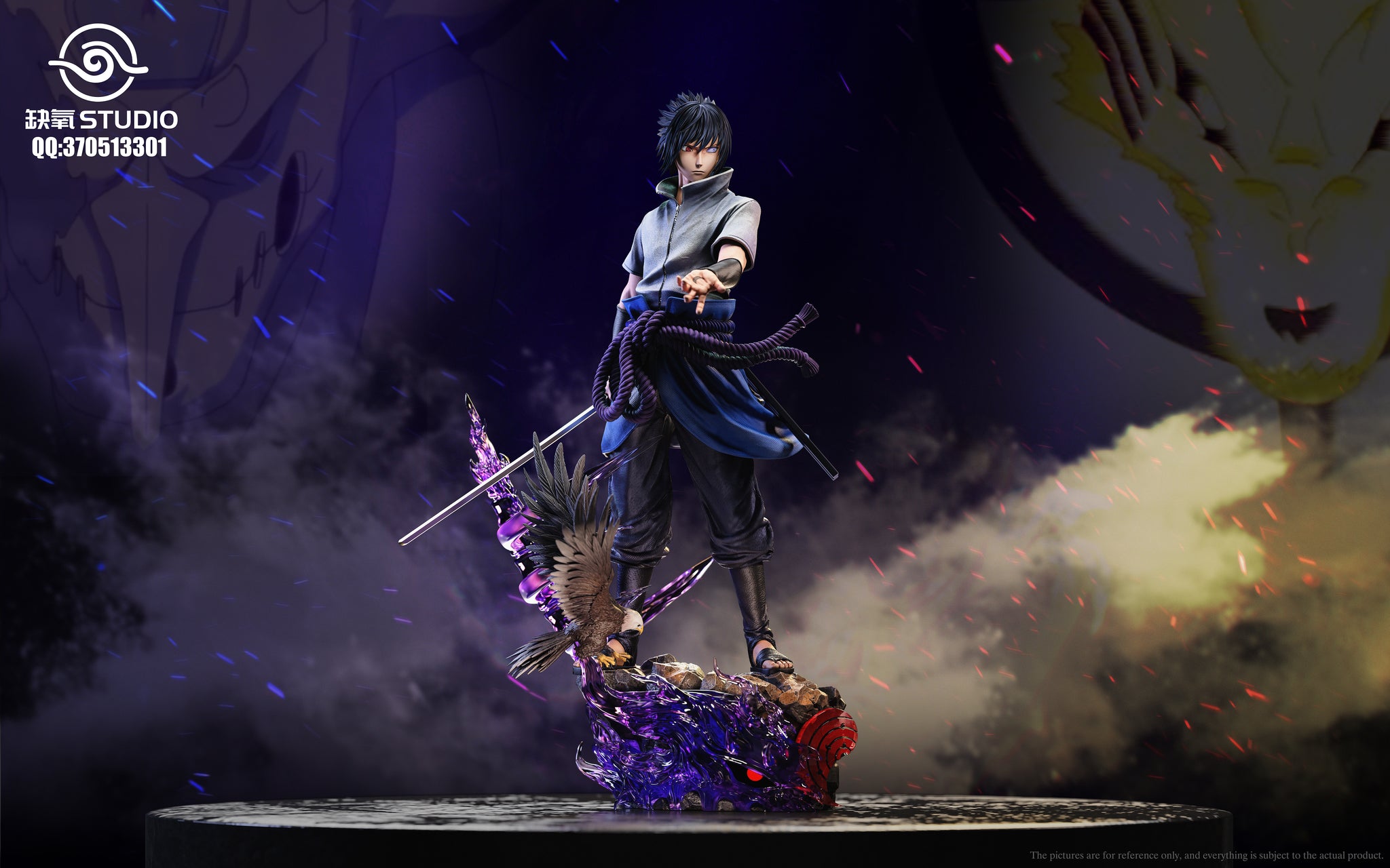 QUE YANG STUDIO – NARUTO: NARUTO UZUMAKI AND SASUKE UCHIHA [IN STOCK ...