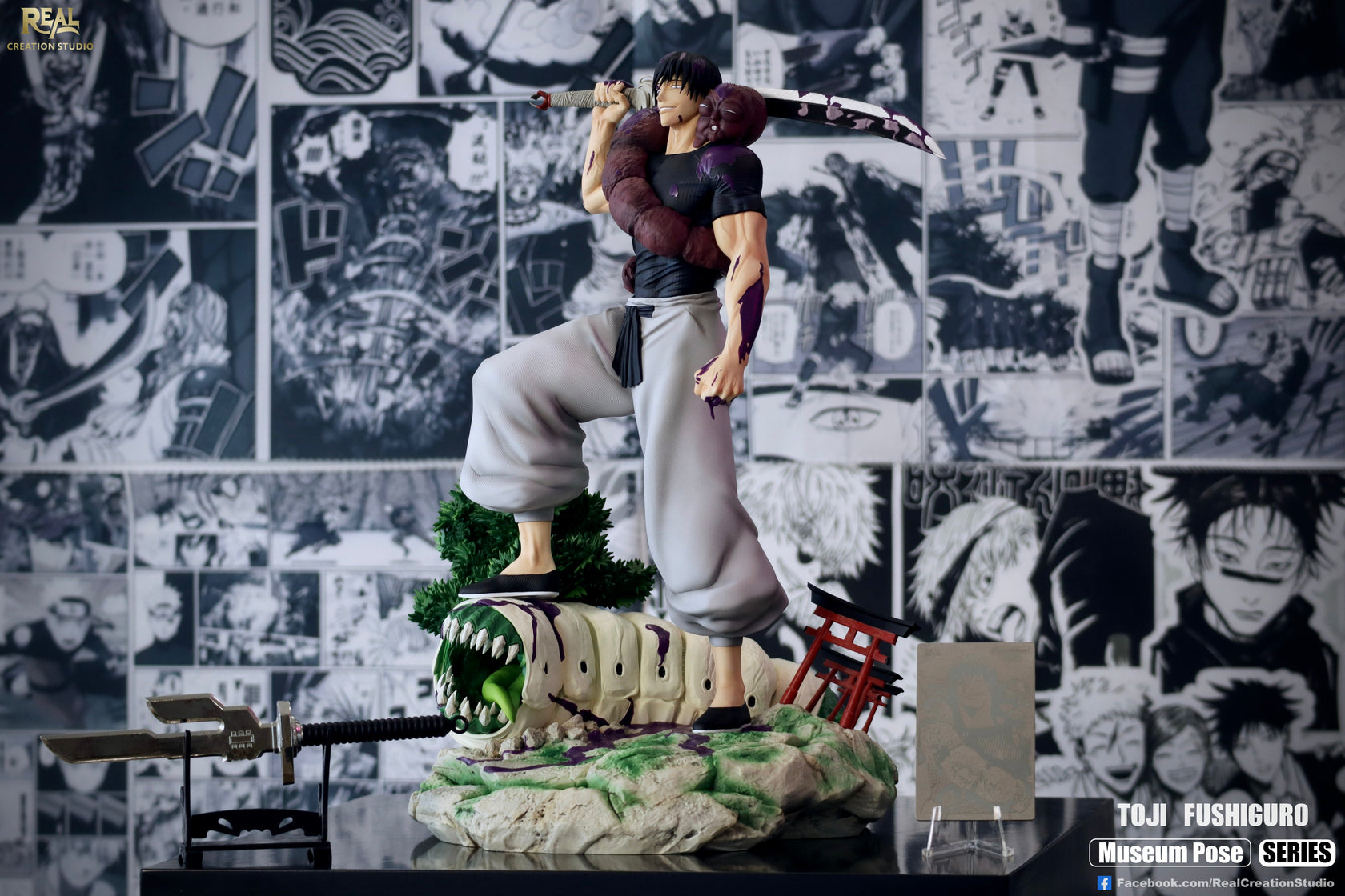 REAL CREATION STUDIO – JUJUTSU KAISEN: MUSEUM POSE SERIES, TOJI FUSHIG ...