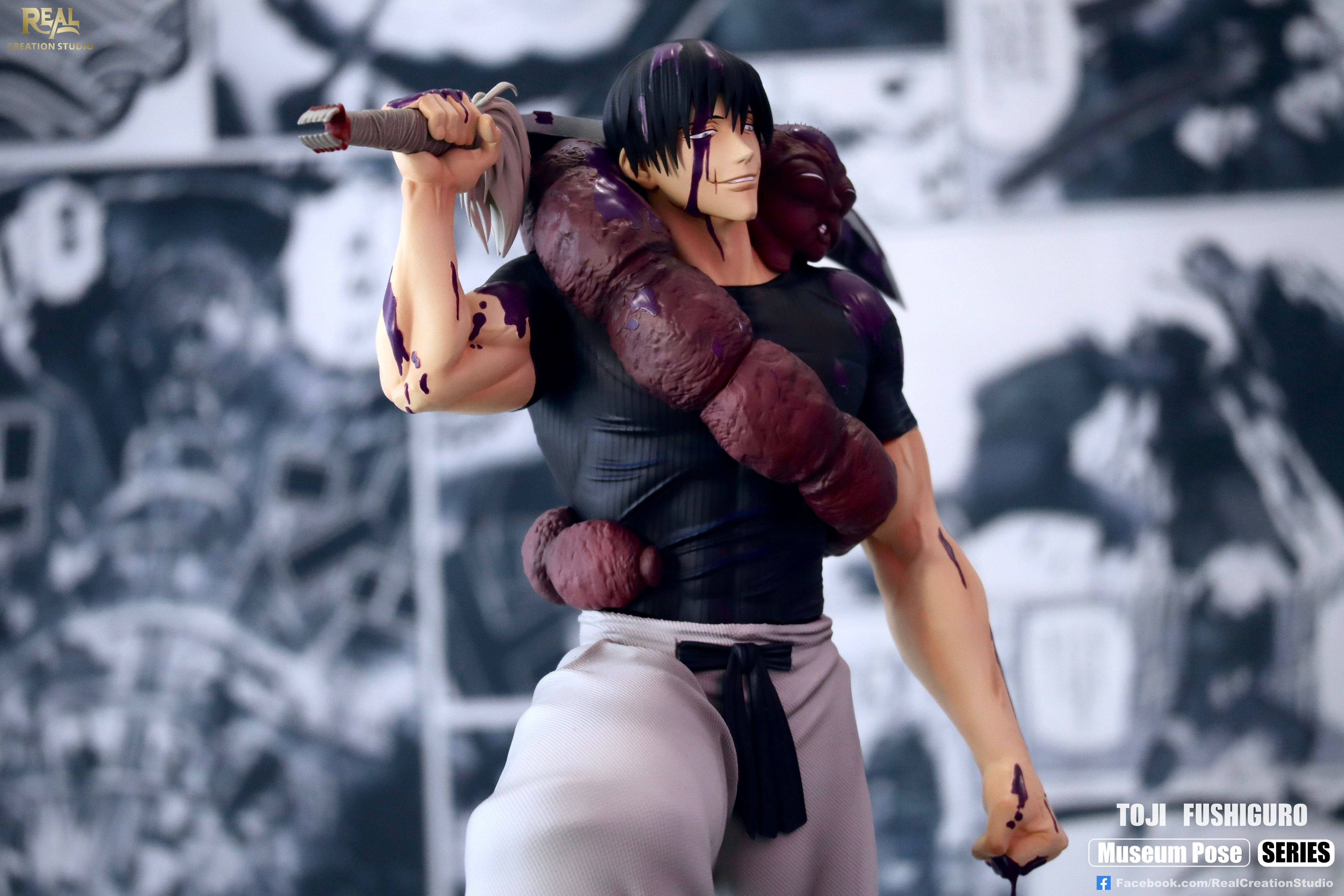REAL CREATION STUDIO – JUJUTSU KAISEN: MUSEUM POSE SERIES, TOJI FUSHIG ...