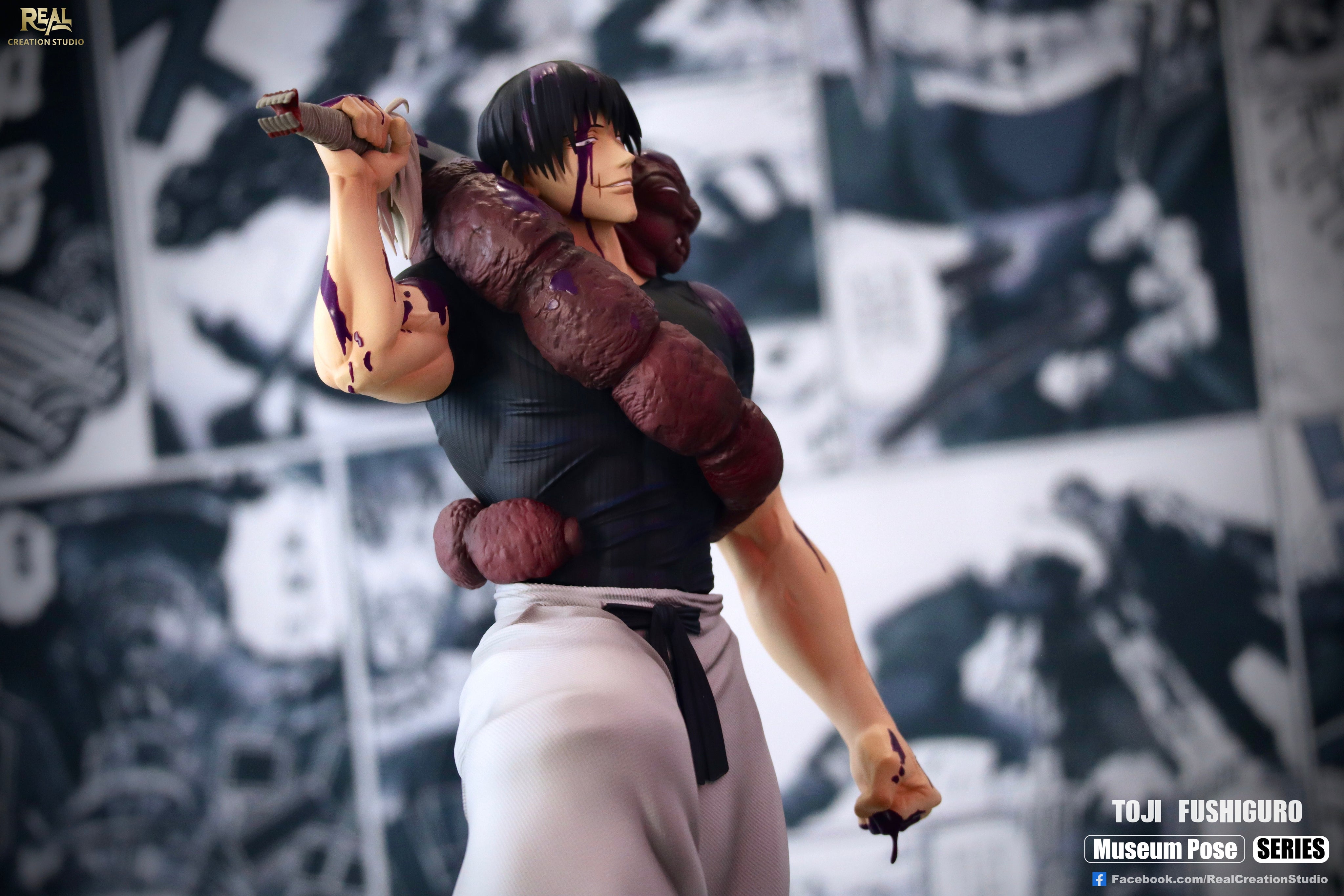 REAL CREATION STUDIO – JUJUTSU KAISEN: MUSEUM POSE SERIES, TOJI FUSHIG ...