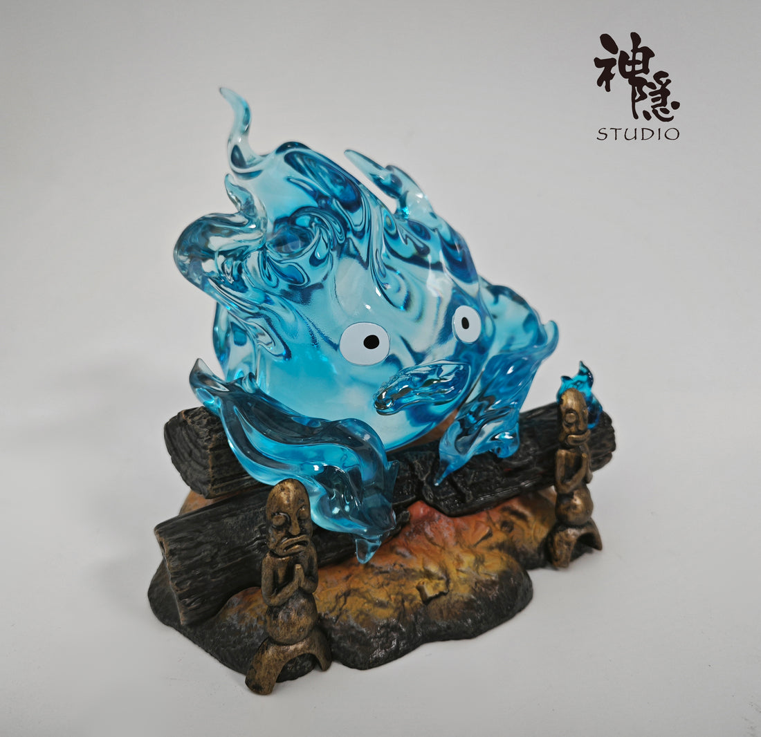 SHEN YIN STUDIO – HOWL’S MOVING CASTLE: MEETING SERIES, CALCIFER (BLUE ...