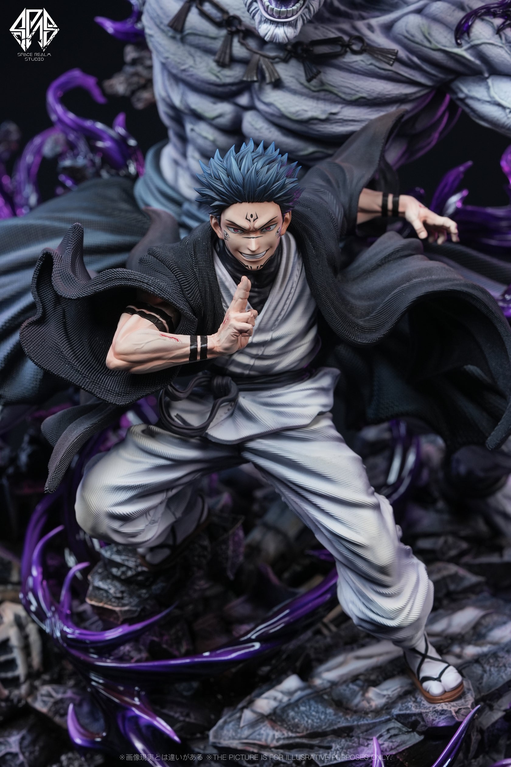 SPACE REALM STUDIO – JUJUTSU KAISEN: SSS LEVEL STATUE SERIES 1. MEGUMI ...